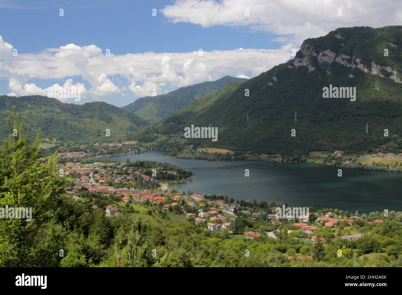 Lago d'Idro in Italy,Europe Stock Photo - Alamy