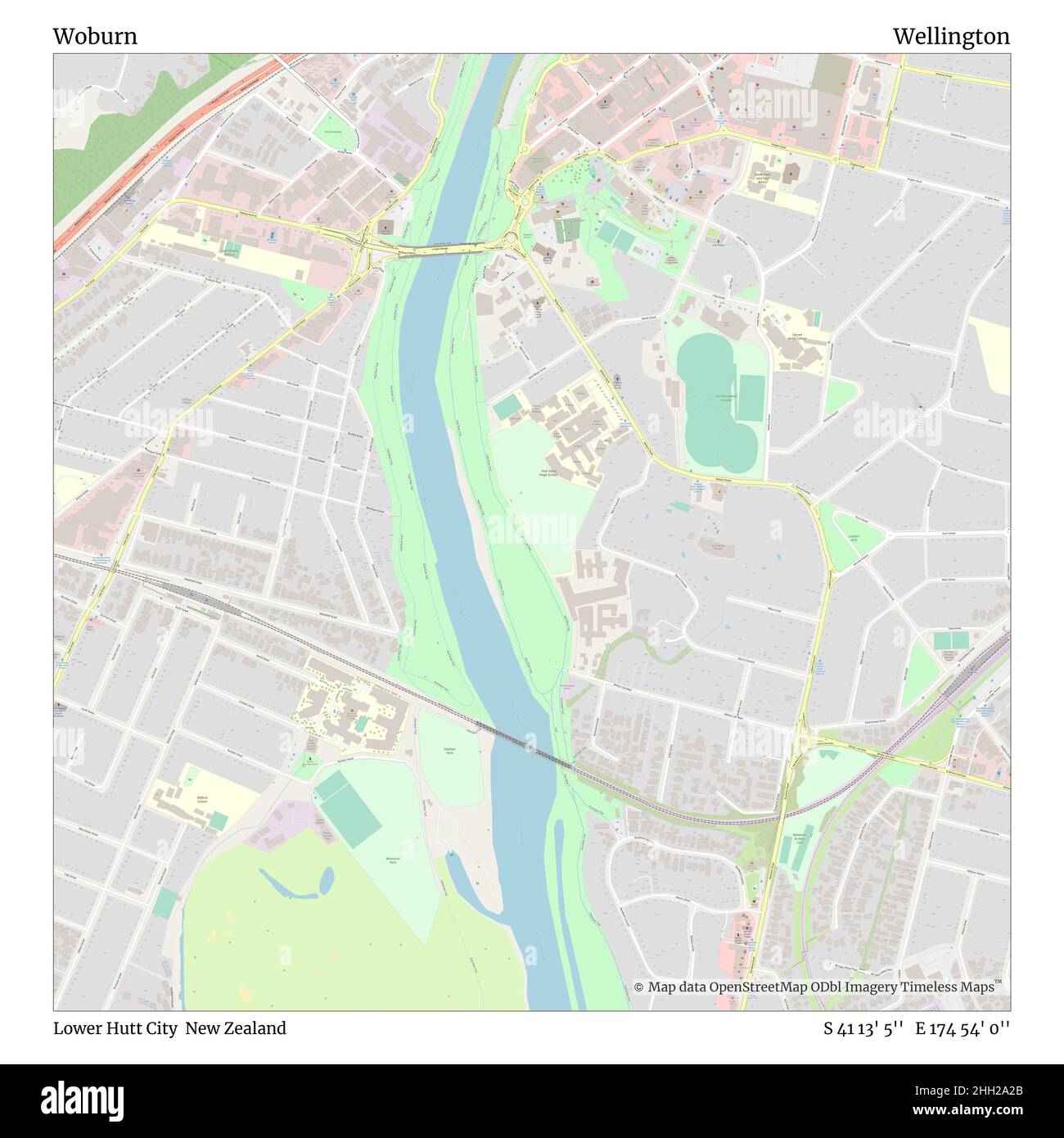 Map of woburn hi-res stock photography and images - Alamy