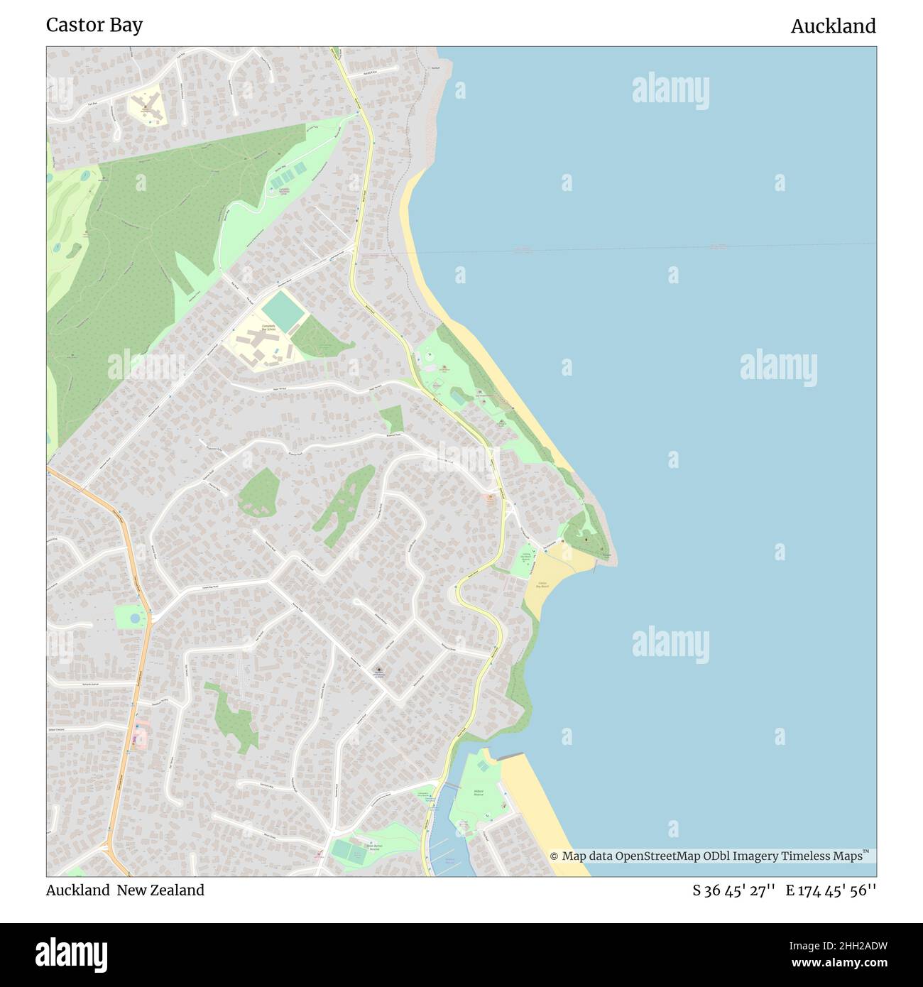 Map of castor hi-res stock photography and images - Alamy