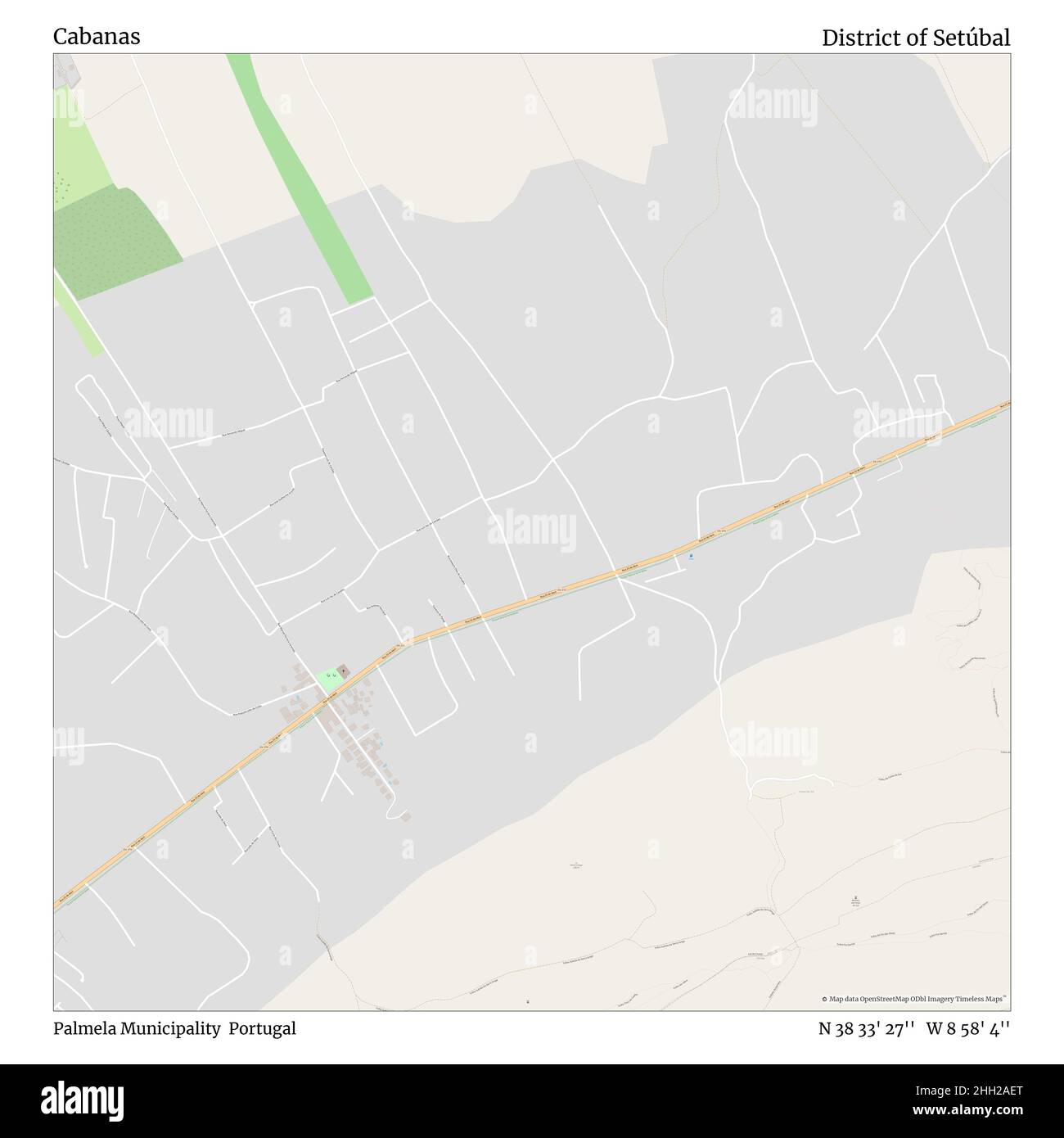 Cabanas, Palmela Municipality, Portugal, District of Setúbal, N 38 33 ...