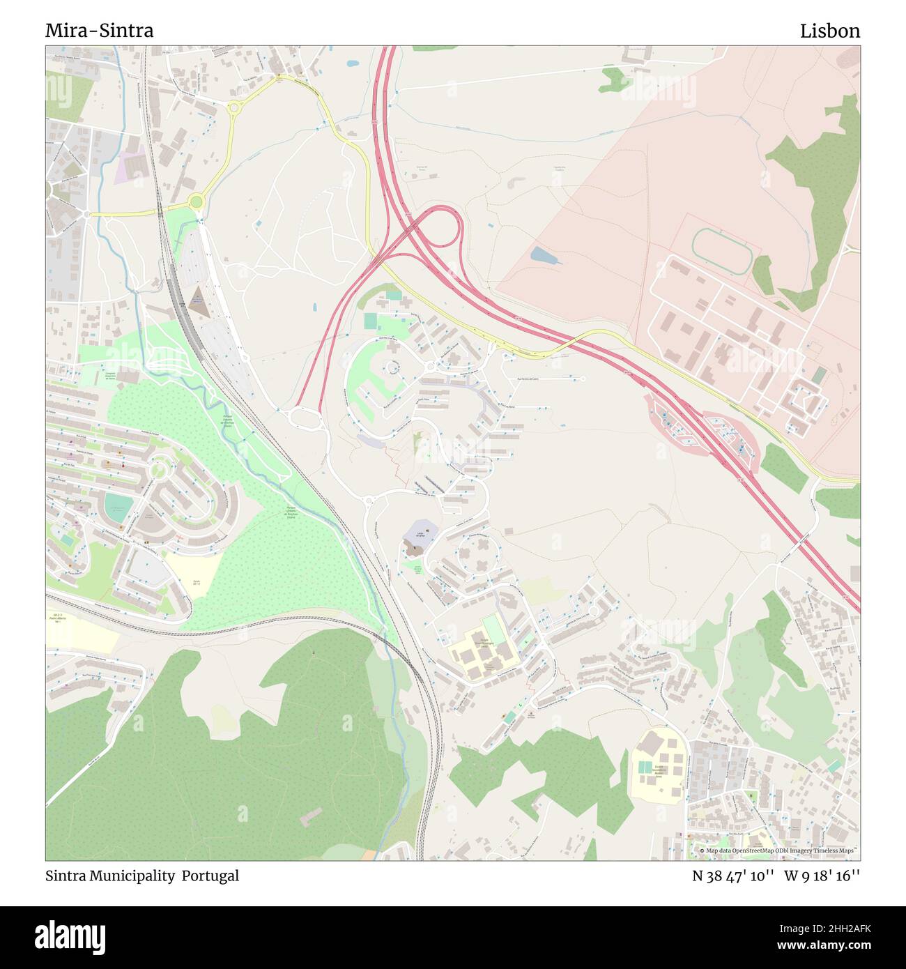 Map of mira portugal hi-res stock photography and images - Alamy