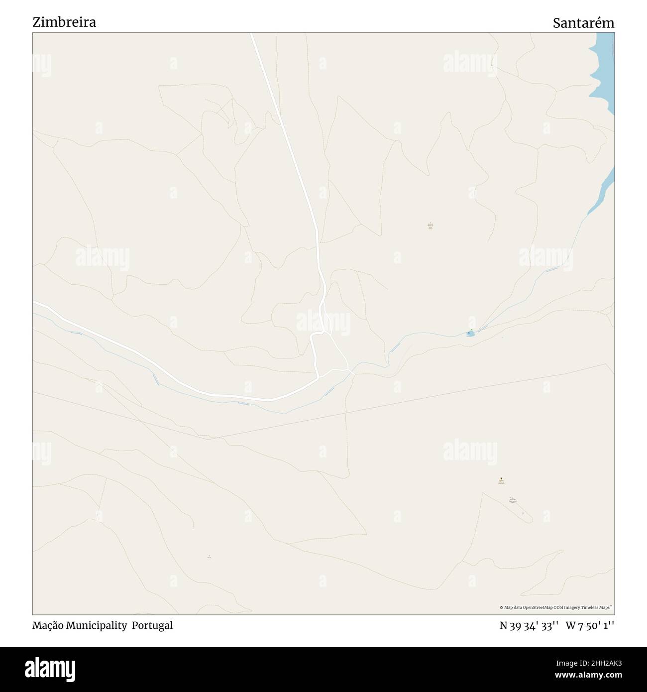 Map of santarem hi-res stock photography and images - Alamy