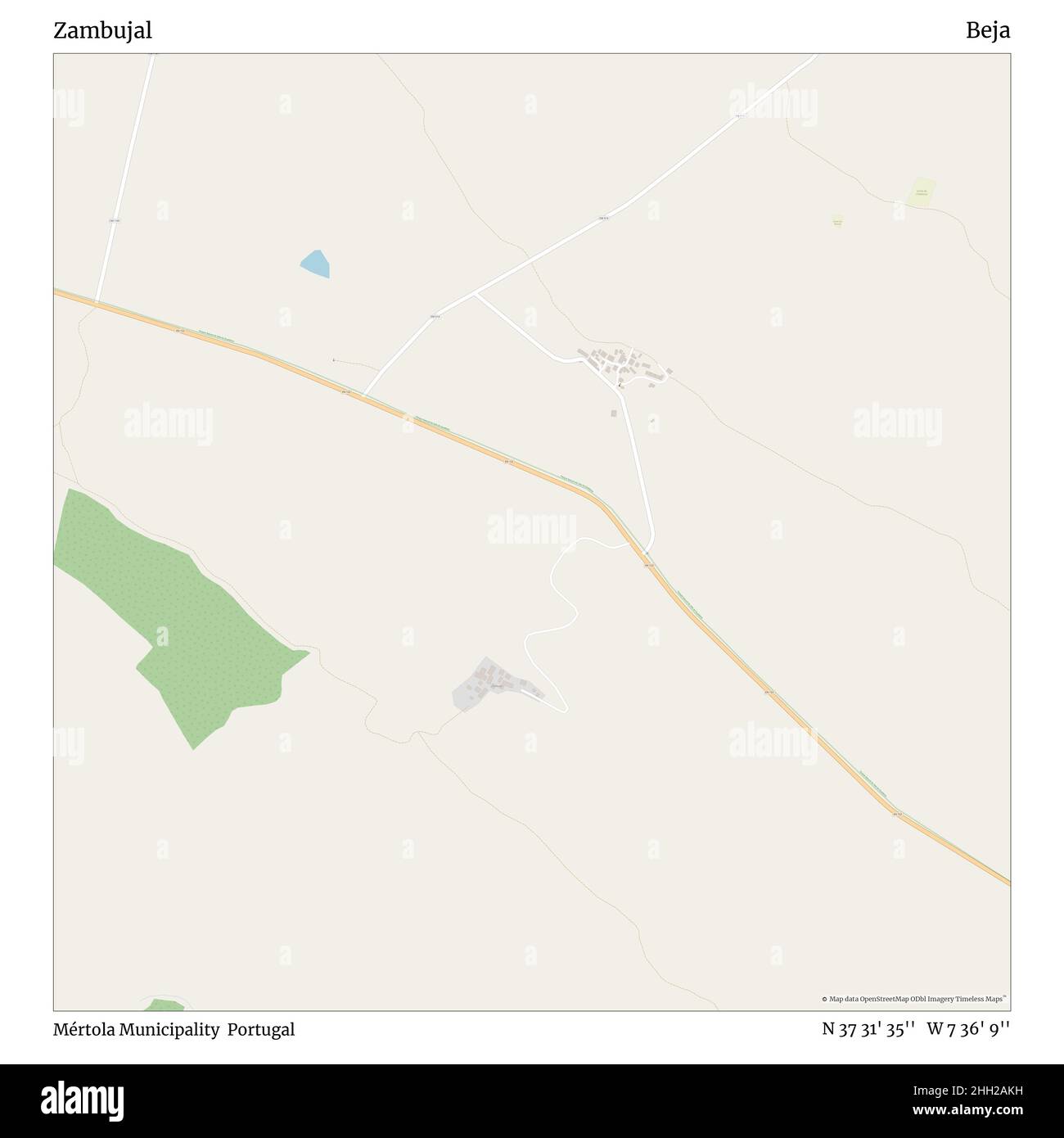 Mertola portugal map hi-res stock photography and images - Alamy