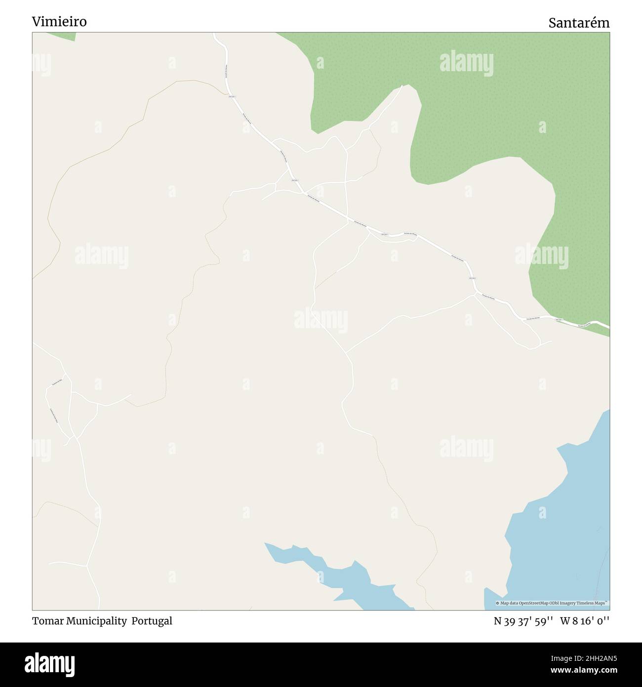 Map of santarem hi-res stock photography and images - Alamy