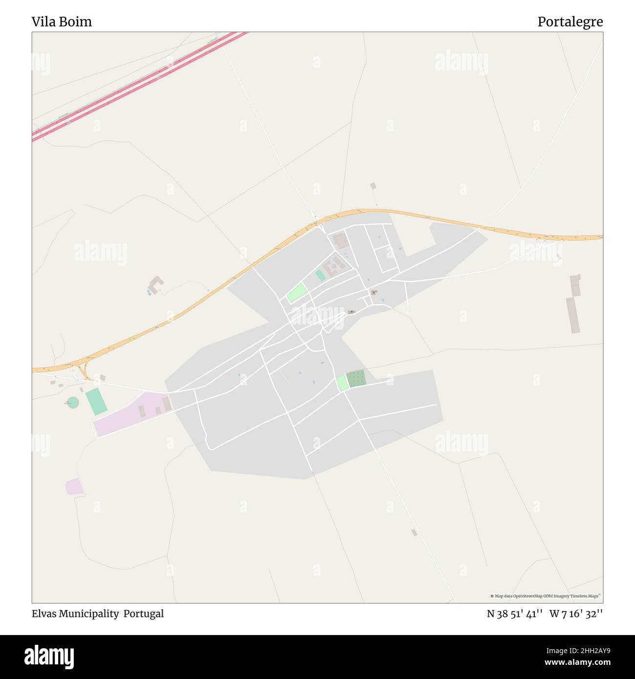 Map of elvas portugal hi-res stock photography and images - Alamy