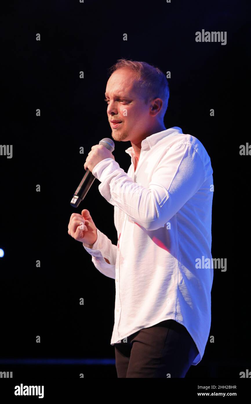 Sandro (Sandro Malinowski,Sohn von Freddy März) bei der Veranstaltung ...