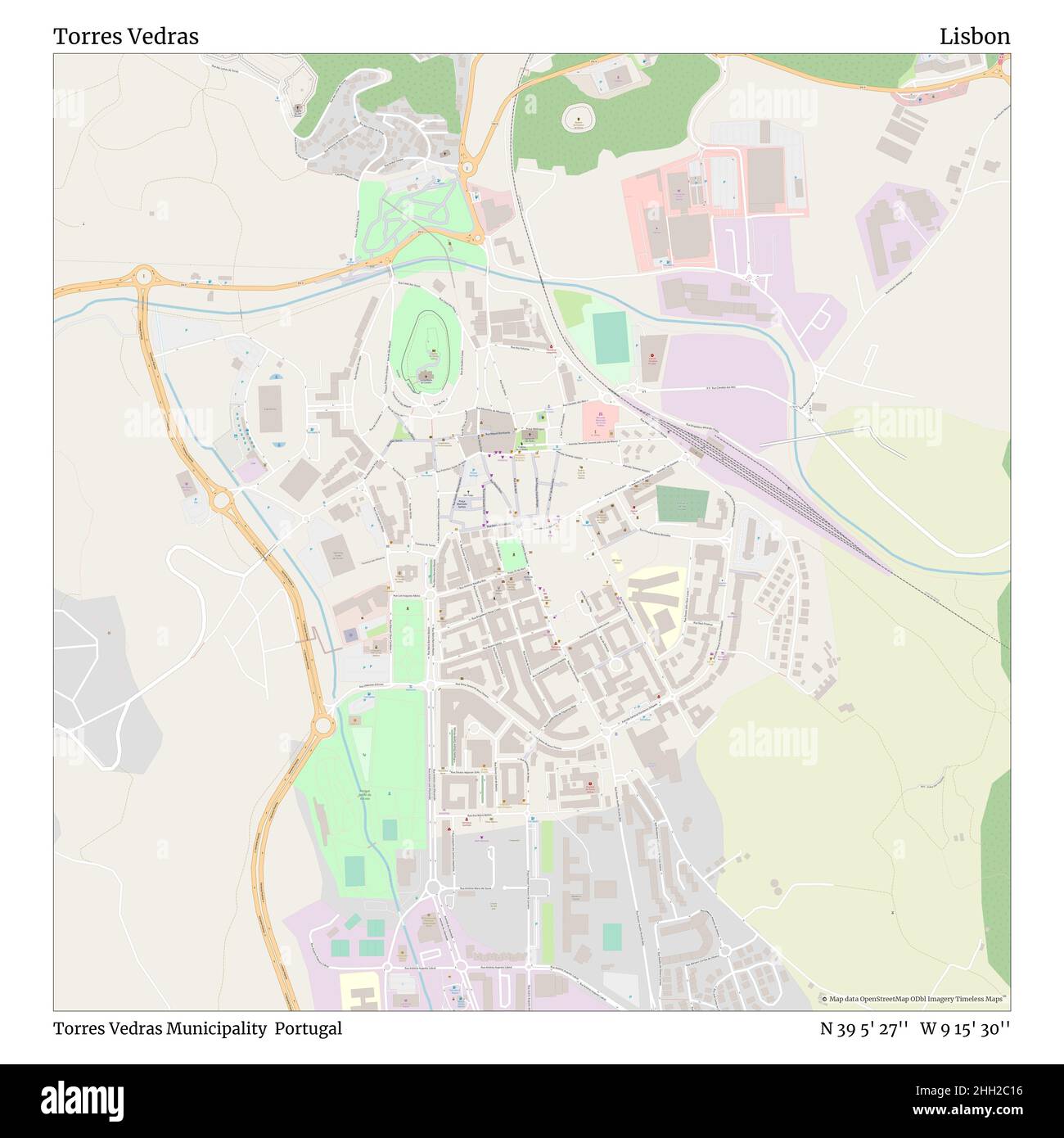 Torres vedras map hi-res stock photography and images - Alamy