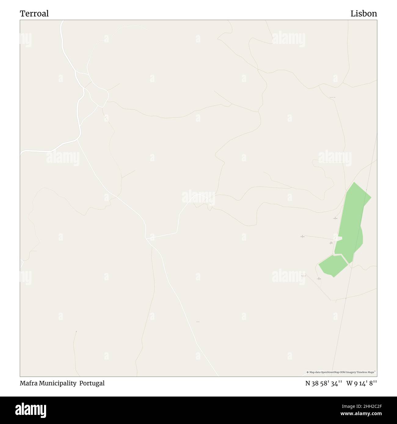 Map of mafra hi-res stock photography and images - Alamy