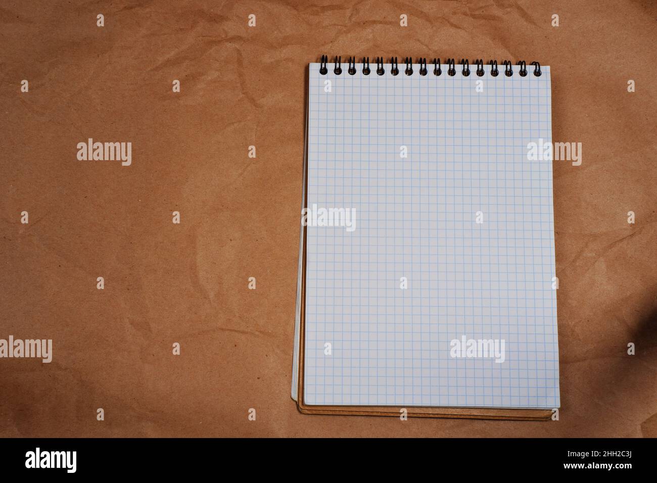 White spiral notebook hi-res stock photography and images - Alamy