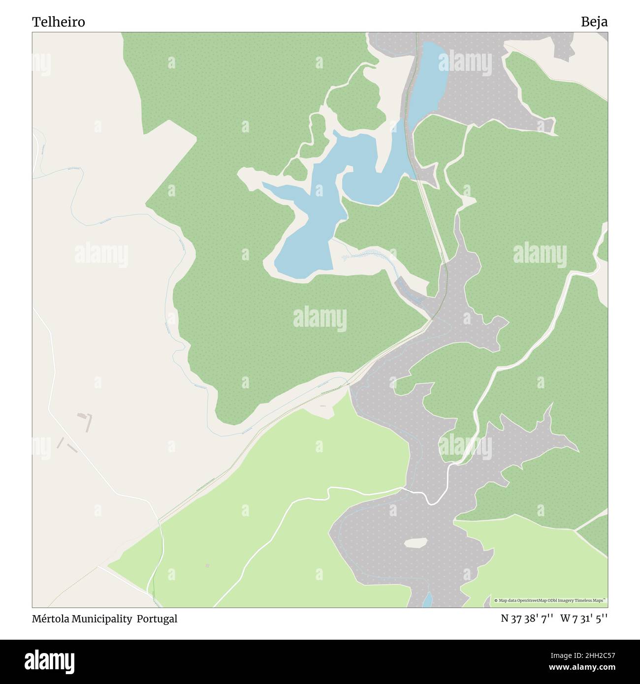 Map of mertola portugal hi-res stock photography and images - Alamy