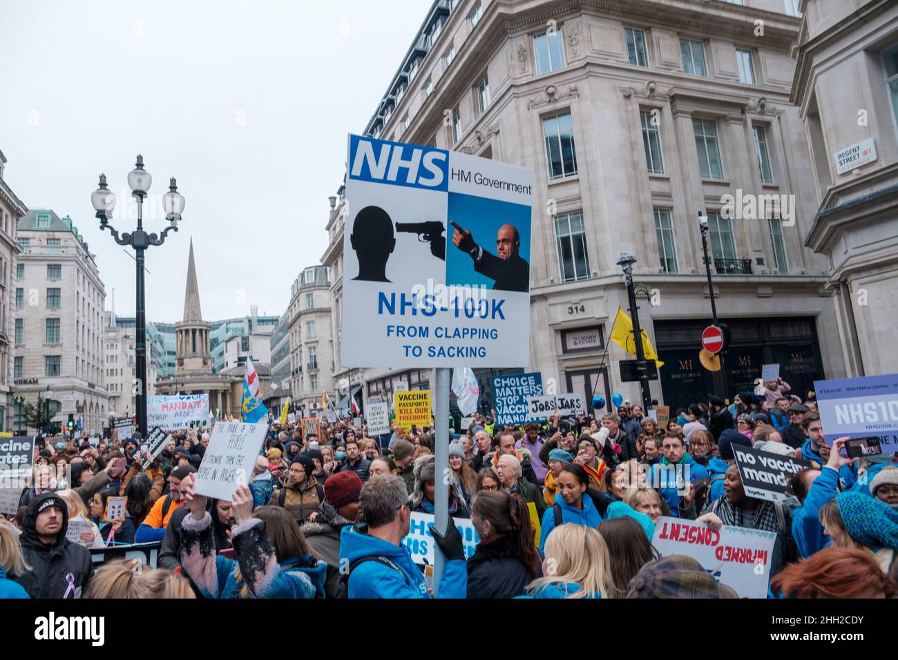 Former and current workers of the NHS have come out against the ...