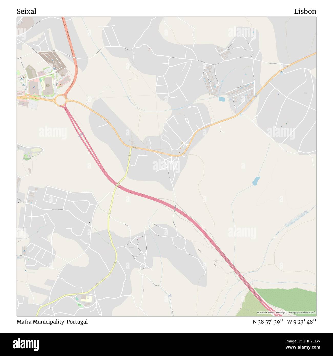 Map of mafra hi-res stock photography and images - Alamy