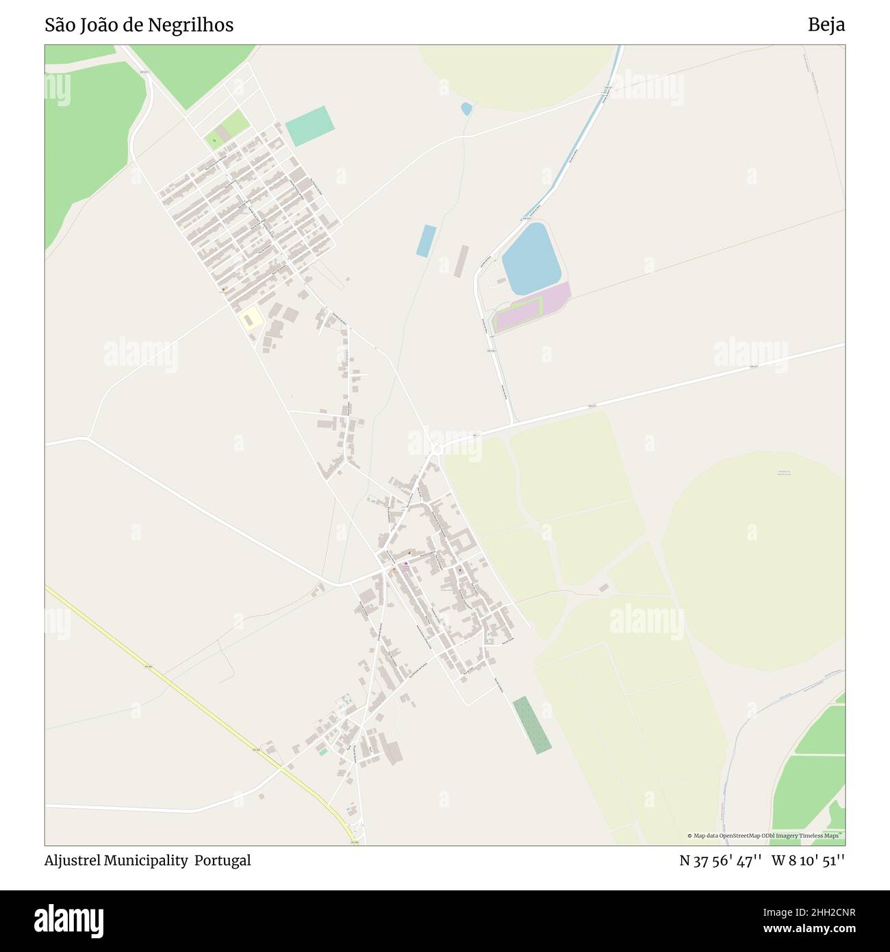 Map of aljustrel hi-res stock photography and images - Alamy