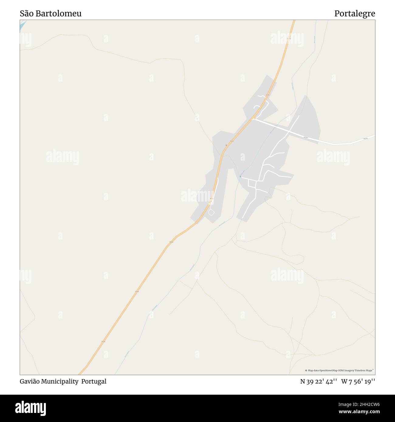 Map of gaviao portugal hi-res stock photography and images - Alamy