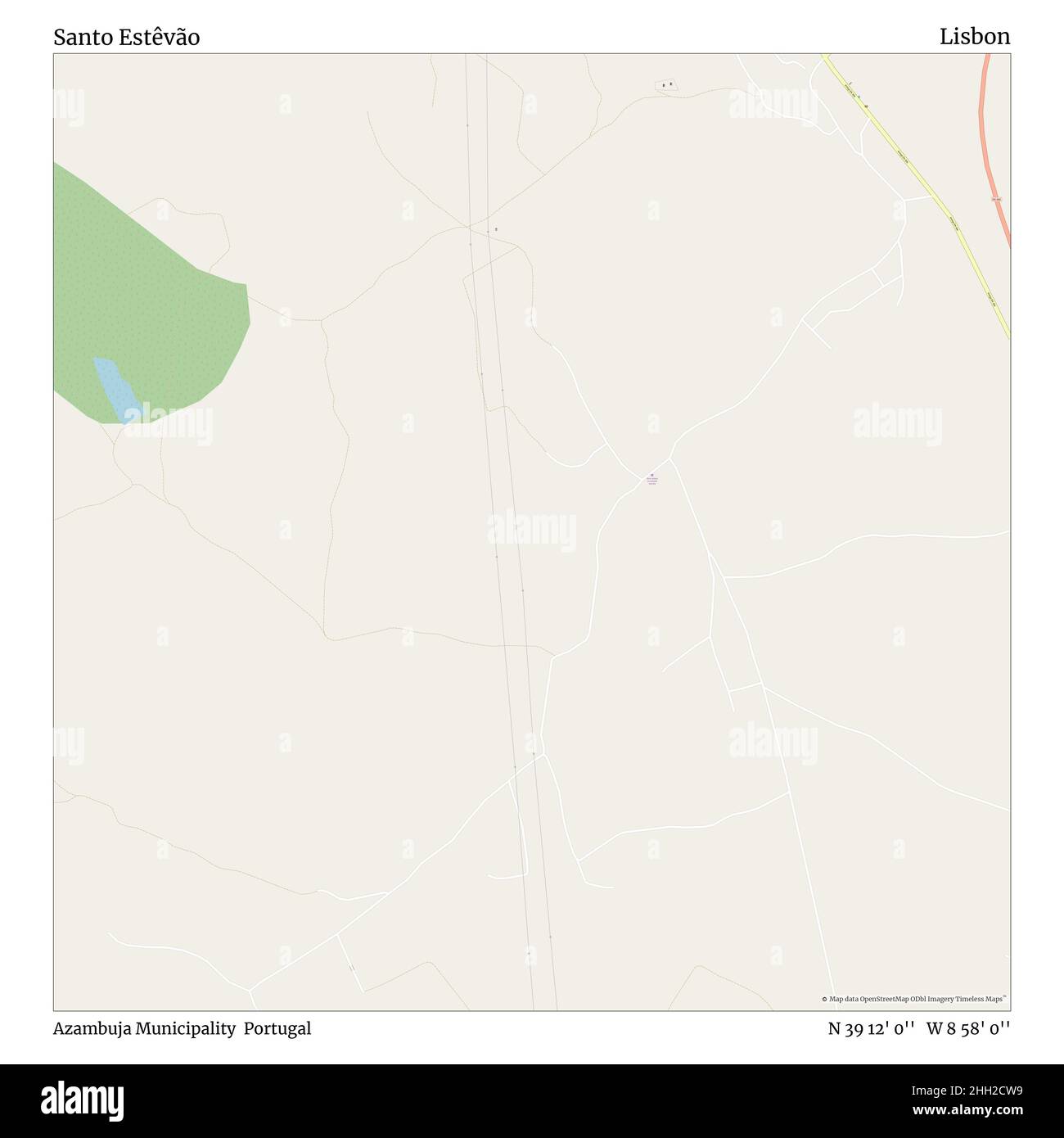 Azambuja map hi-res stock photography and images - Alamy