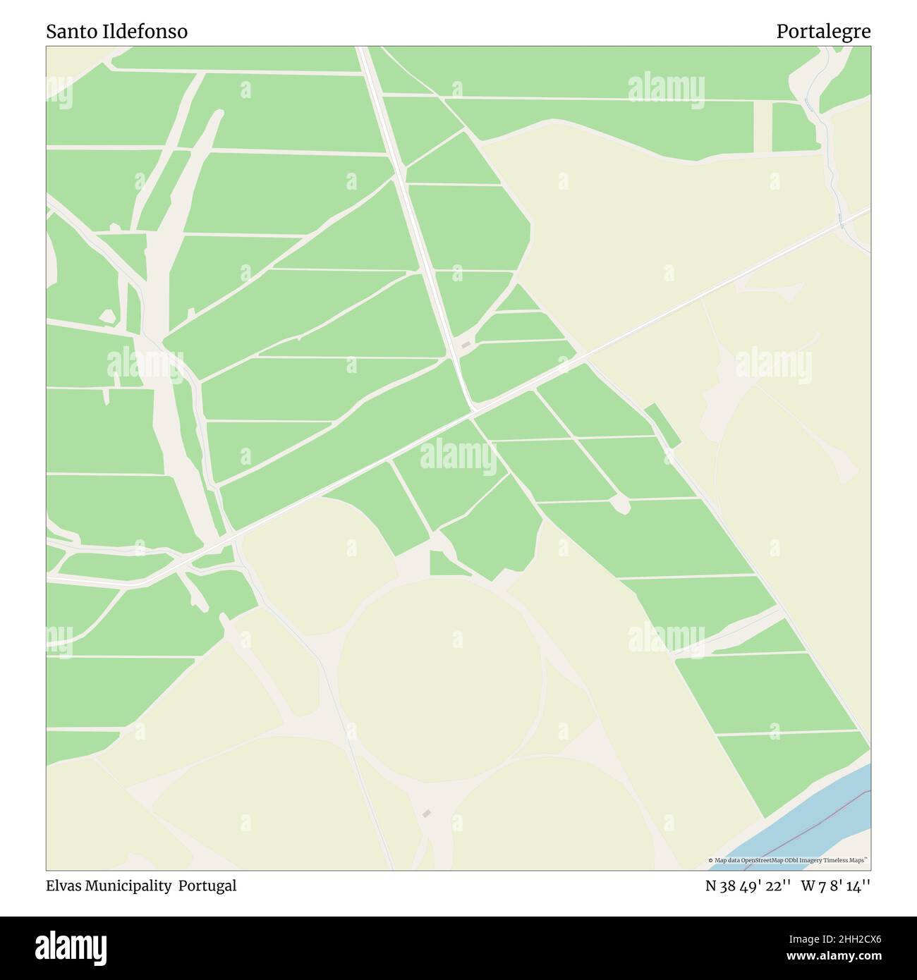 Map of elvas portugal hi-res stock photography and images - Alamy