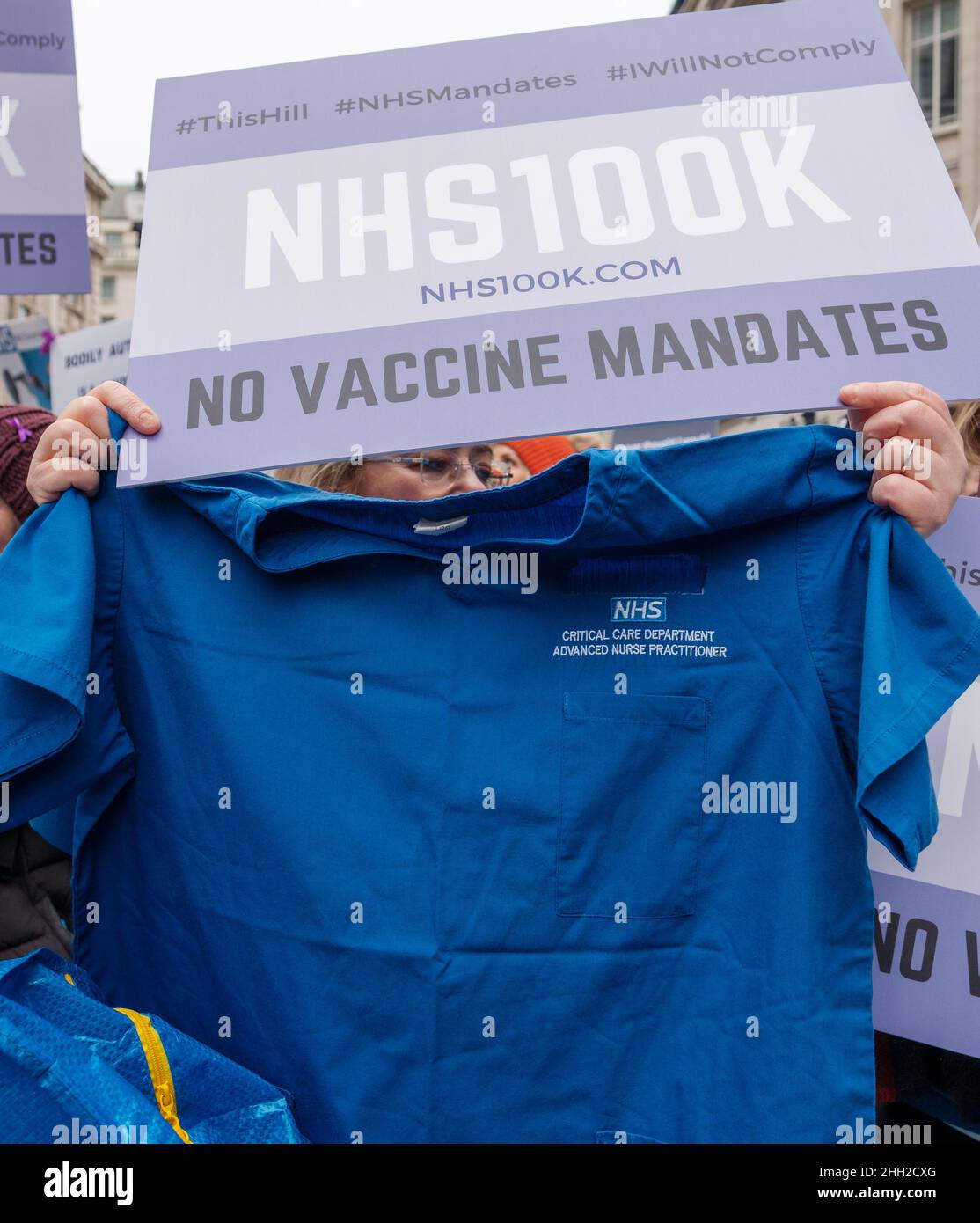 Former and current workers of the NHS have come out against the ...