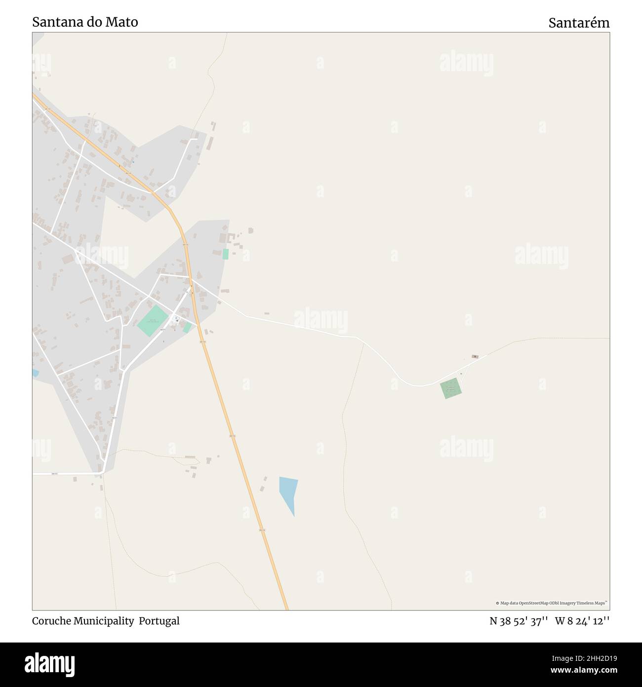 Coruche portugal map hi-res stock photography and images - Alamy