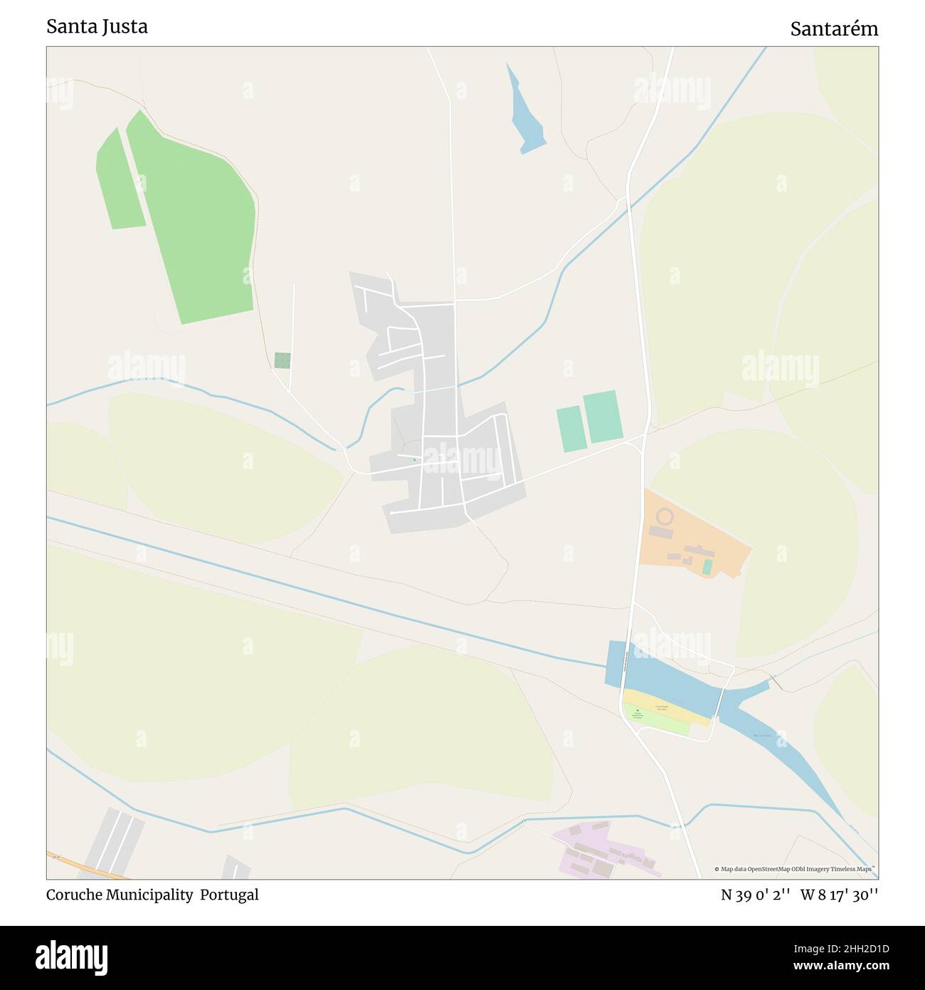 Map of coruche portugal hi-res stock photography and images - Alamy