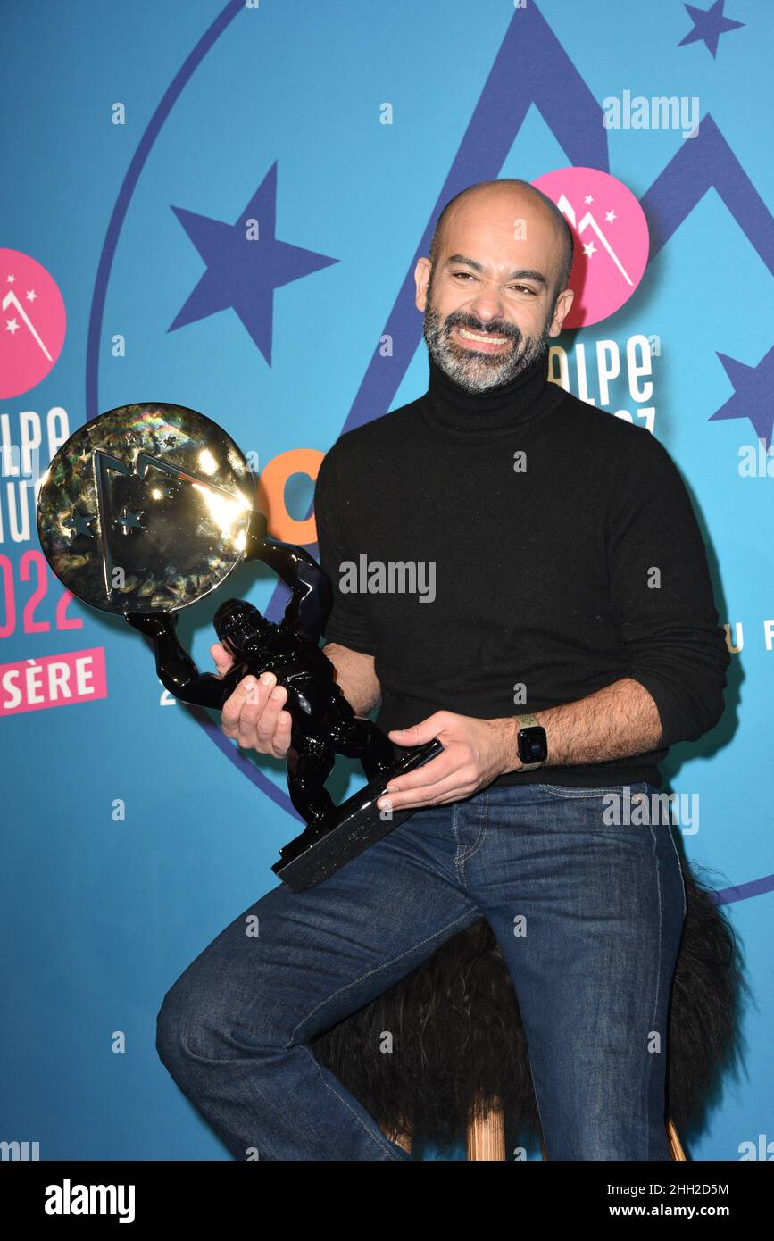 Francois Uzan (Special prize of the jury for the movie On sourit pour ...
