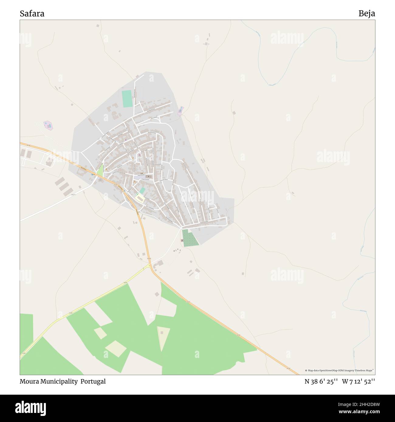 Moura portugal map hi-res stock photography and images - Alamy