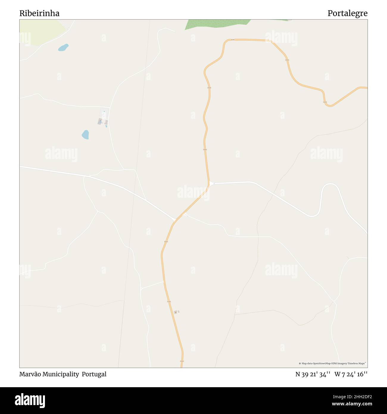 Ribeirinha, Marvão Municipality, Portugal, Portalegre, N 39 21' 34'', W ...