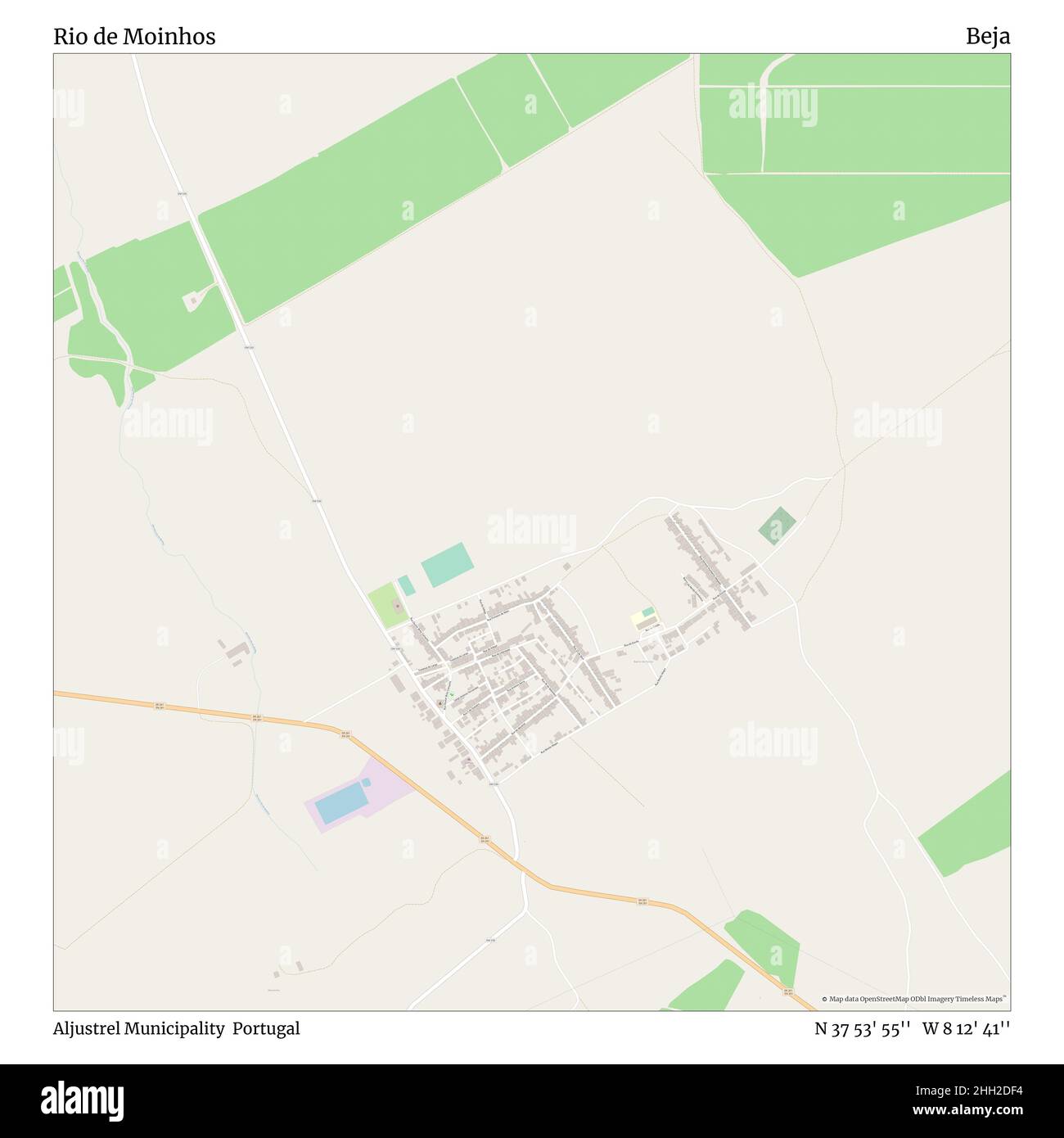 Map of aljustrel hi-res stock photography and images - Alamy