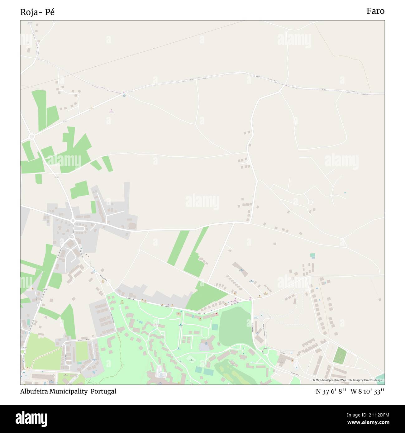Map of albufeira hi-res stock photography and images - Alamy