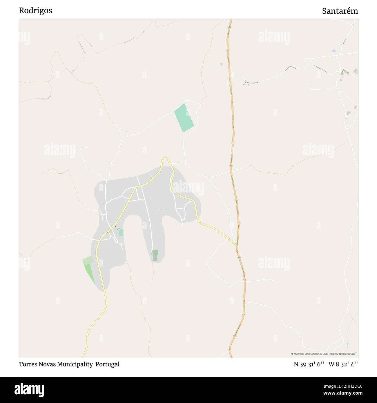 Map of torres novas portugal hi-res stock photography and images - Alamy