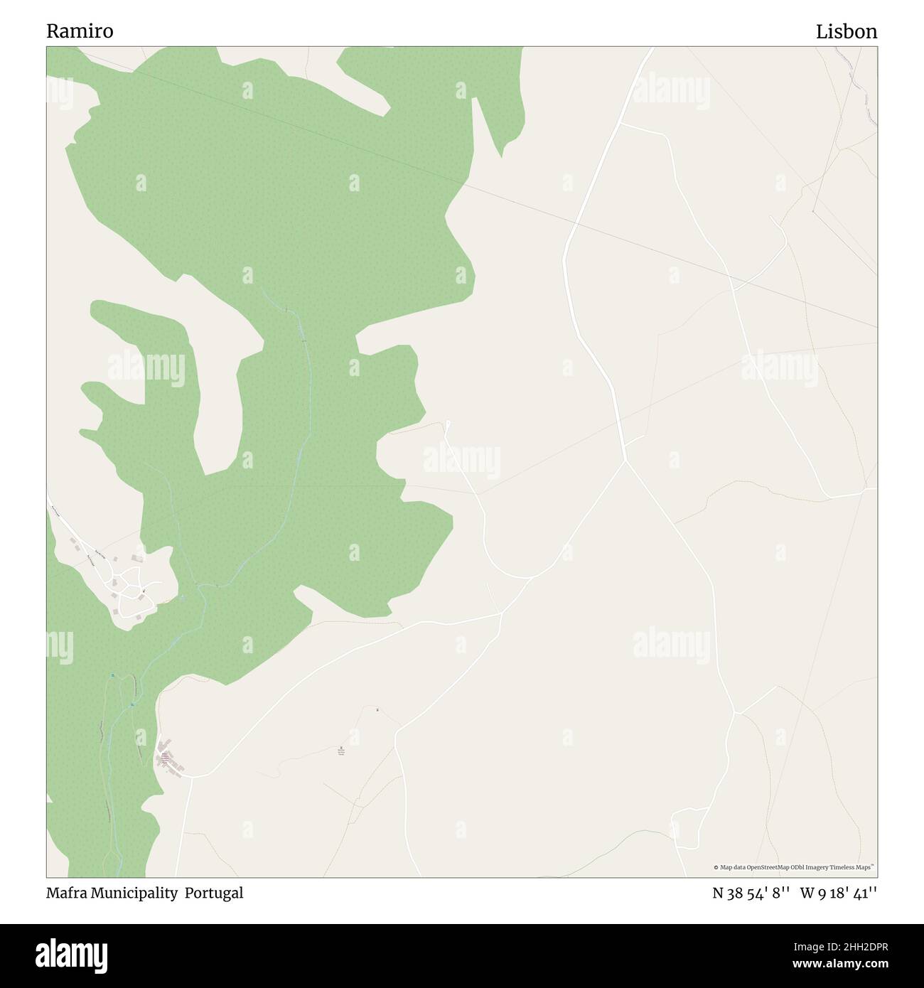 Map of mafra hi-res stock photography and images - Alamy