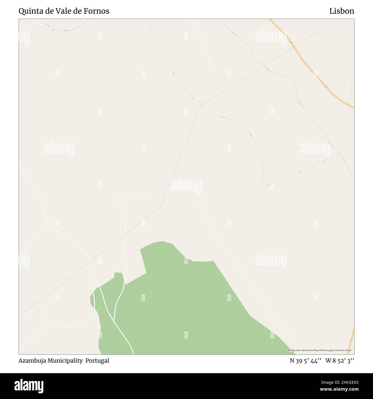 Map of azambuja portugal hi-res stock photography and images - Alamy