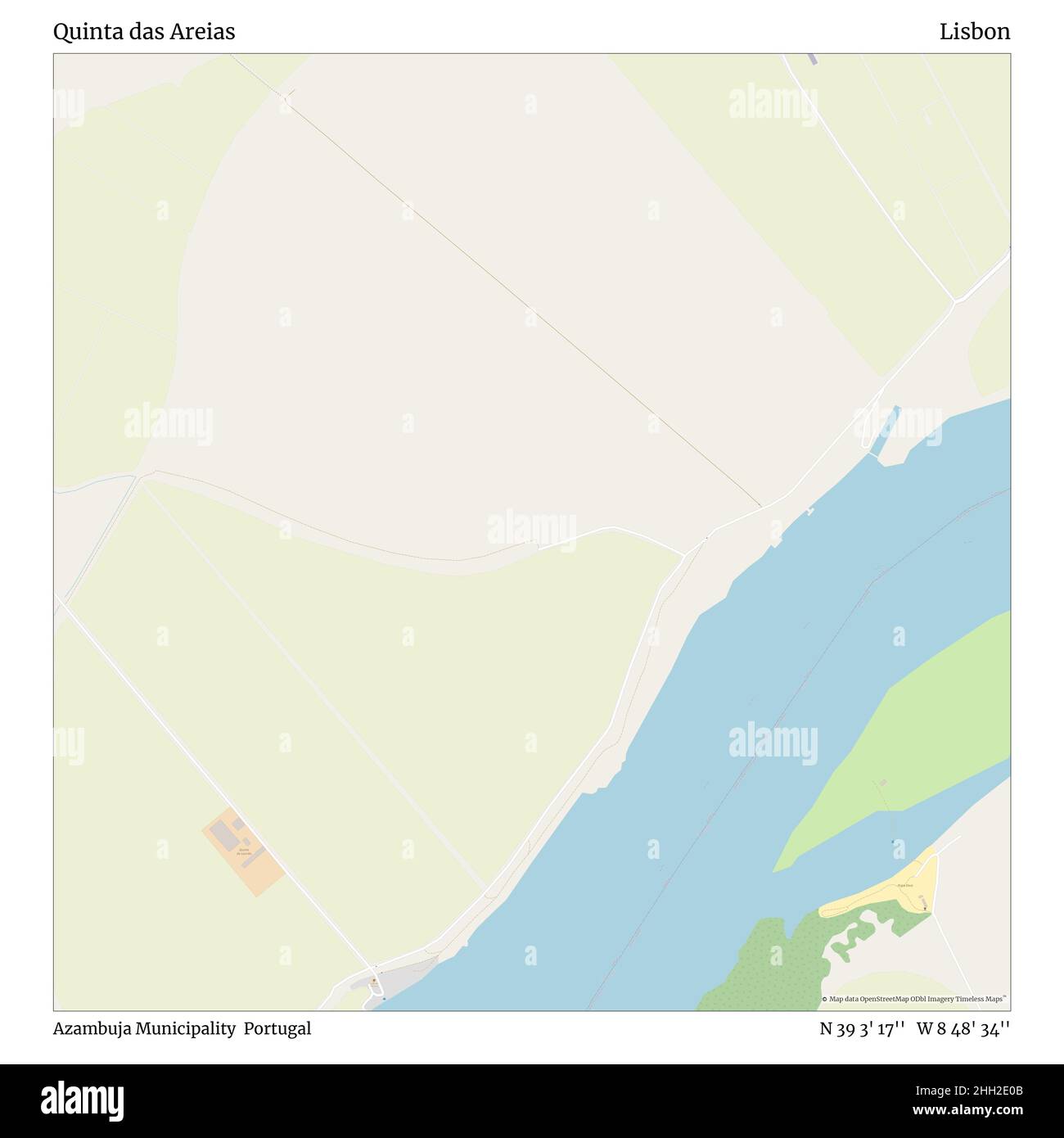 Map of azambuja portugal hi-res stock photography and images - Alamy