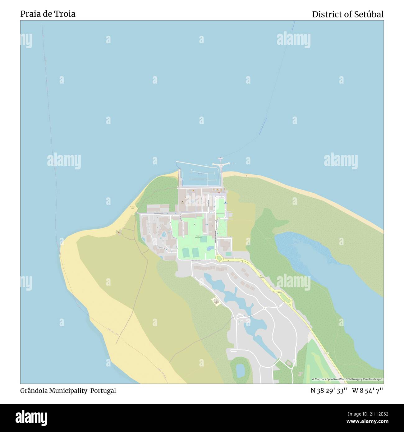Map of grandola hi-res stock photography and images - Alamy