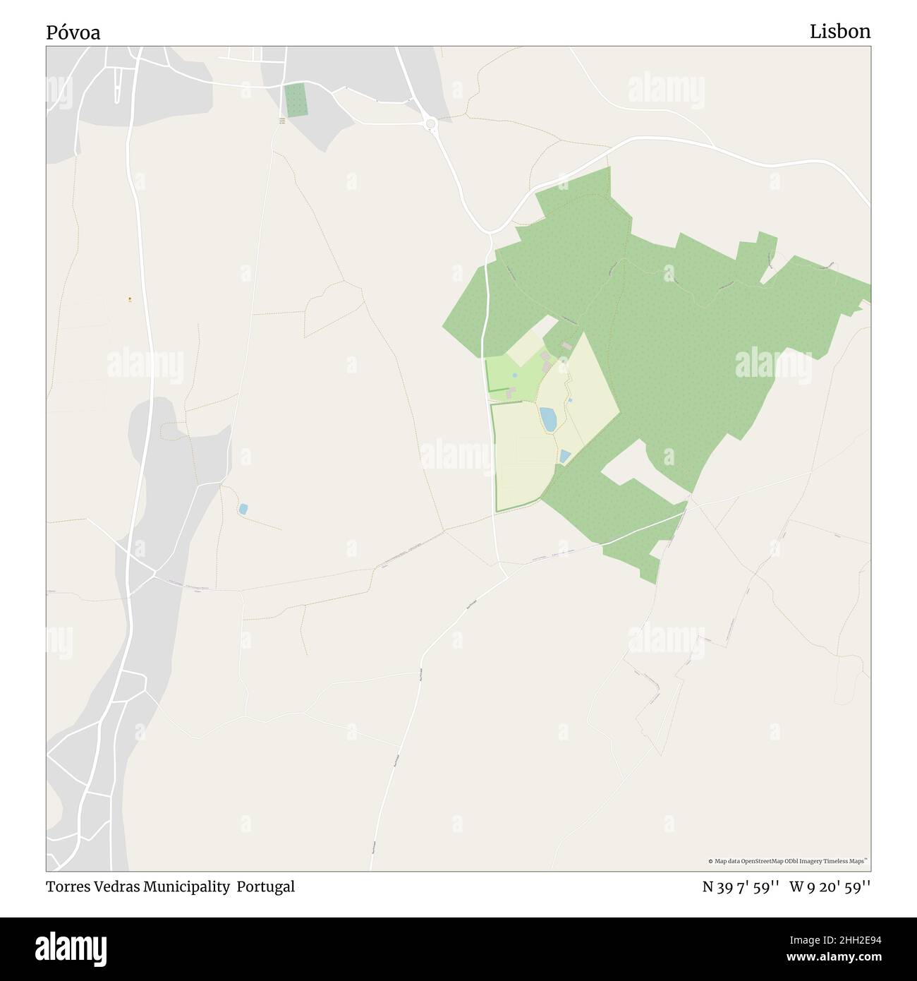Map of torres vedras hi-res stock photography and images - Alamy