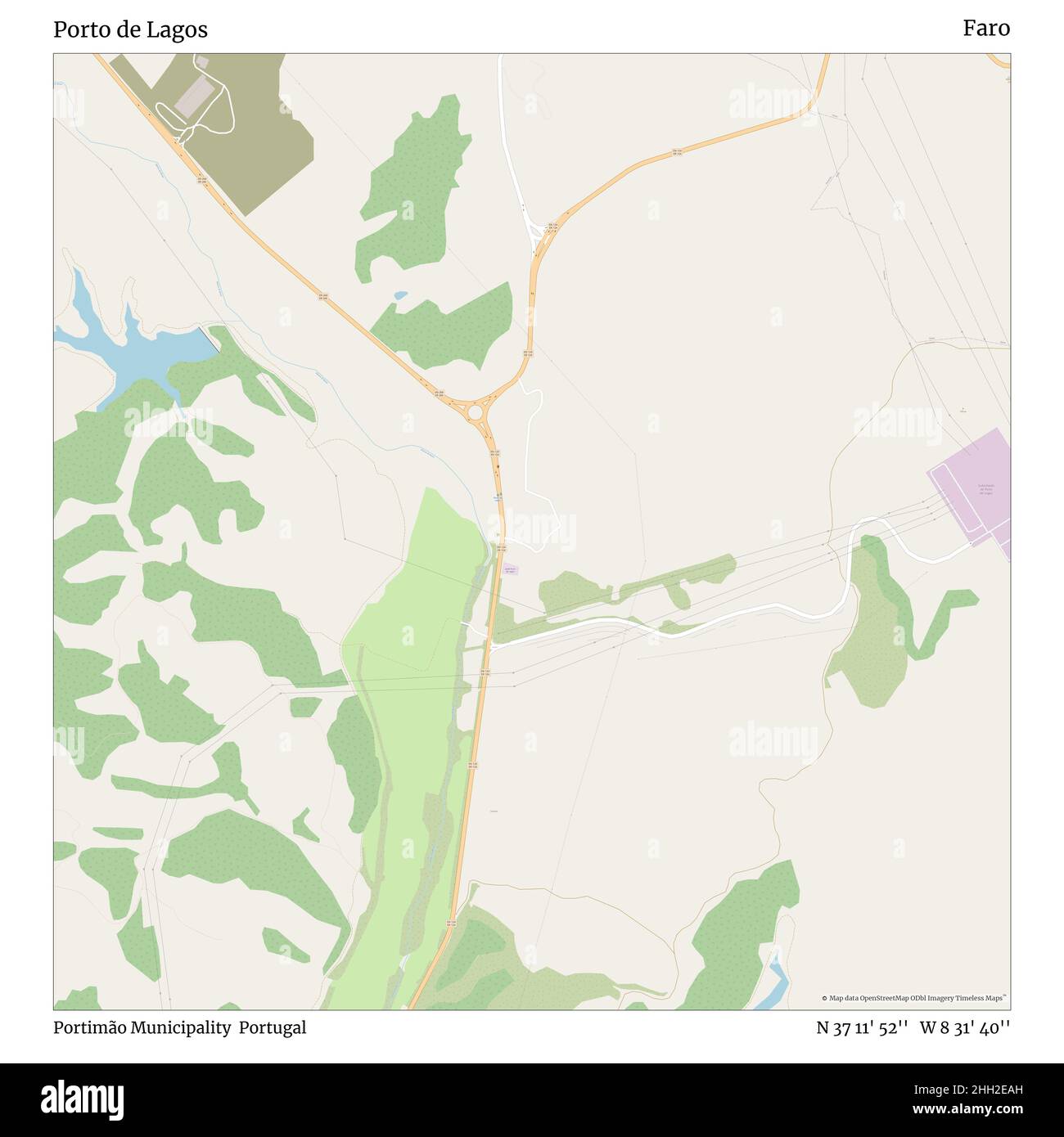 Lagos Portugal Map High Resolution Stock Photography and Images - Alamy