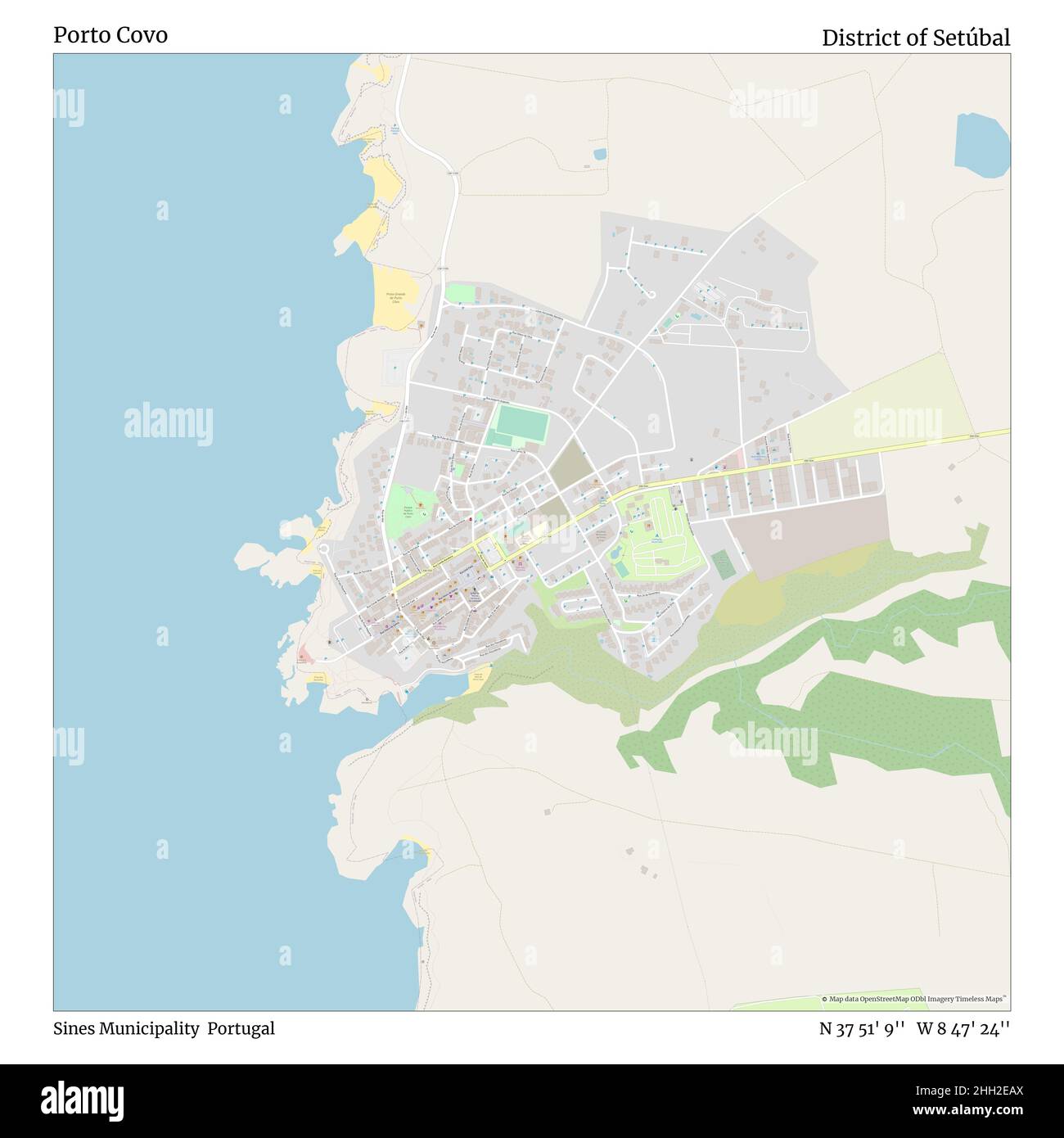 Porto district map hi-res stock photography and images - Alamy