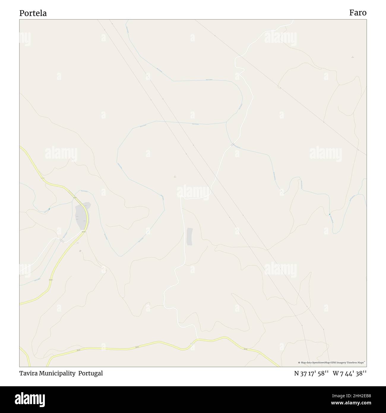 Map of tavira portugal hi-res stock photography and images - Alamy