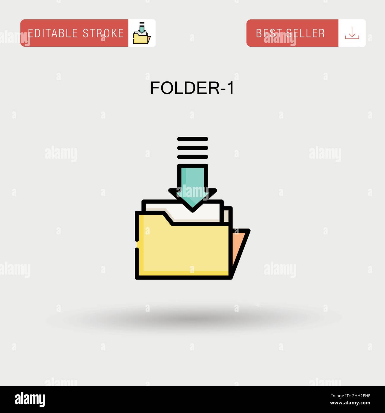 1 folder Stock Vector Images - Alamy