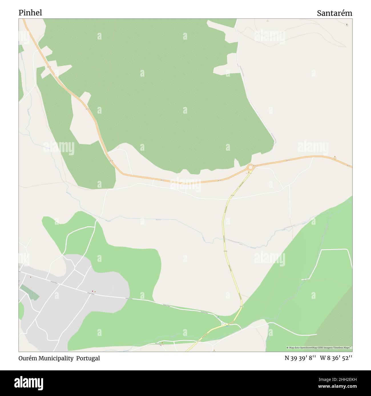 Pinhel portugal map hi-res stock photography and images - Alamy