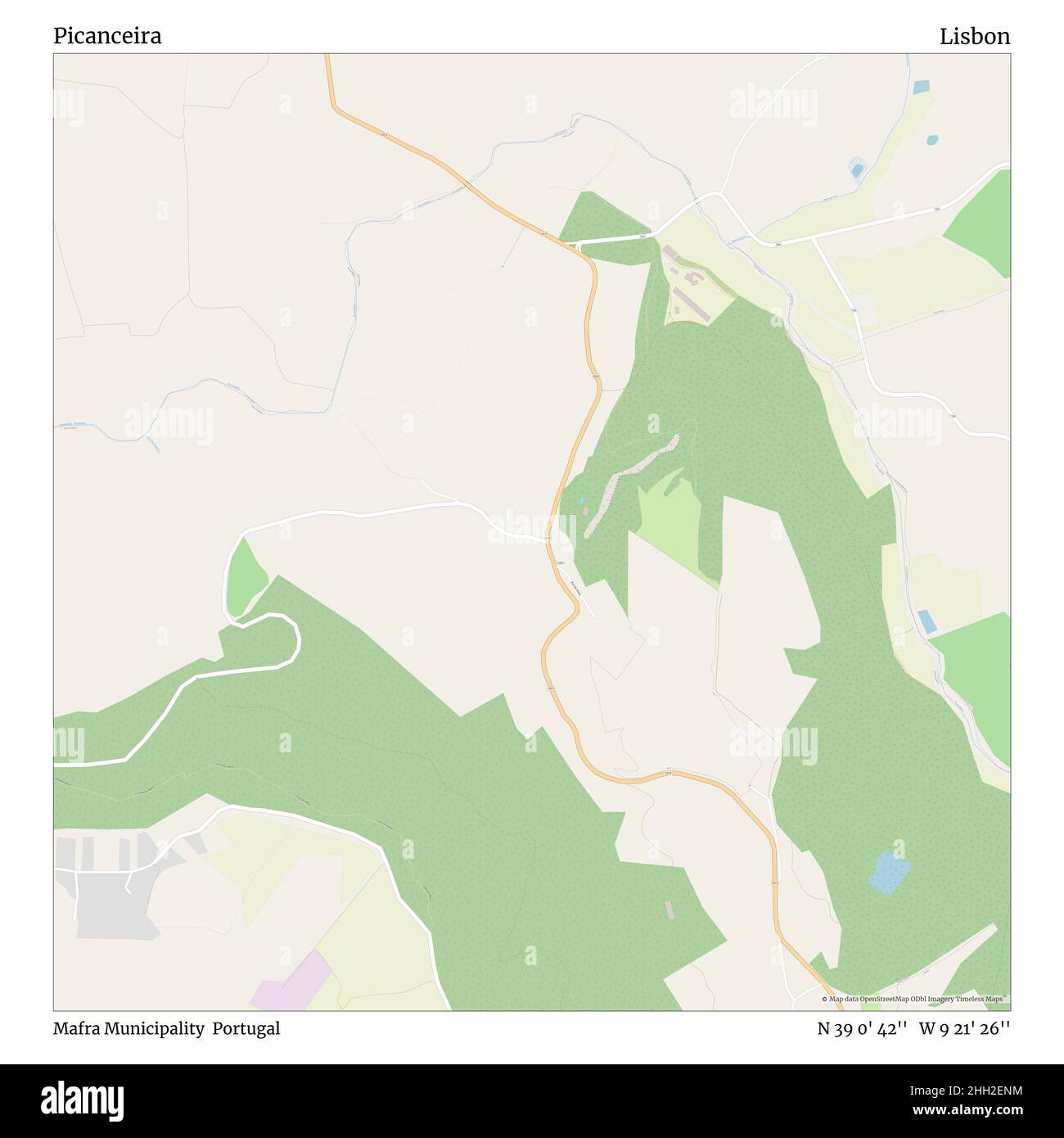 Map of mafra hi-res stock photography and images - Alamy