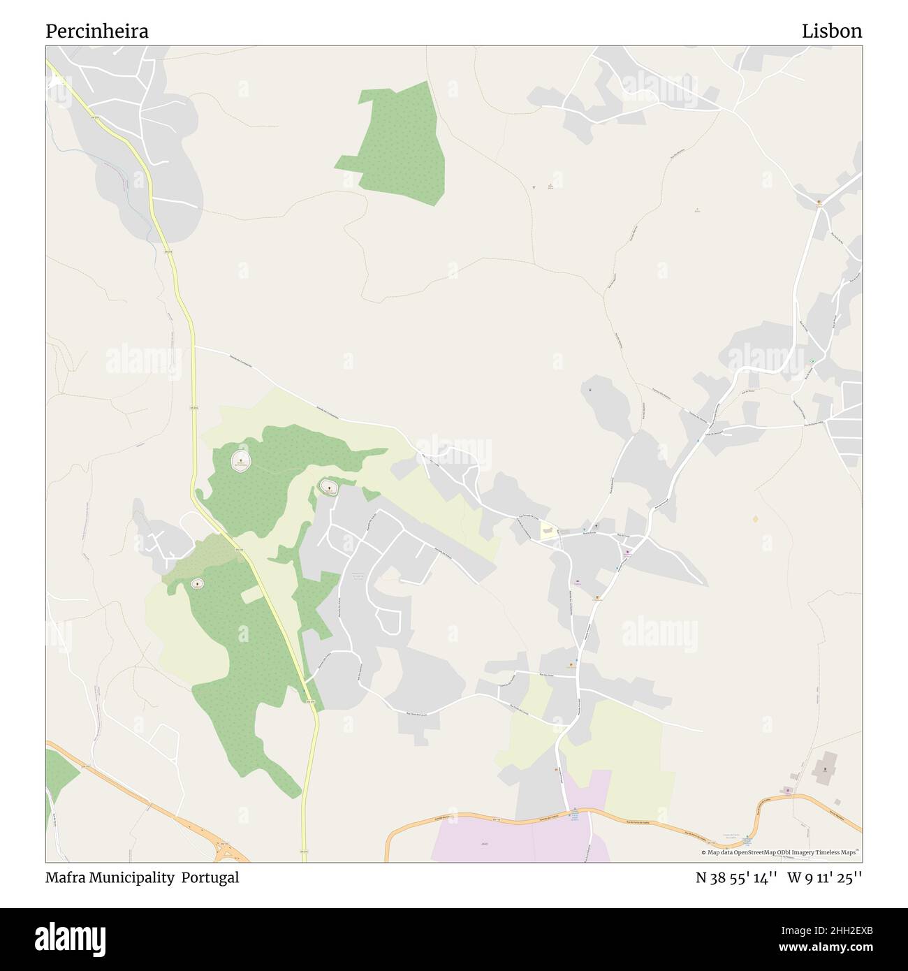 Map of mafra hi-res stock photography and images - Alamy