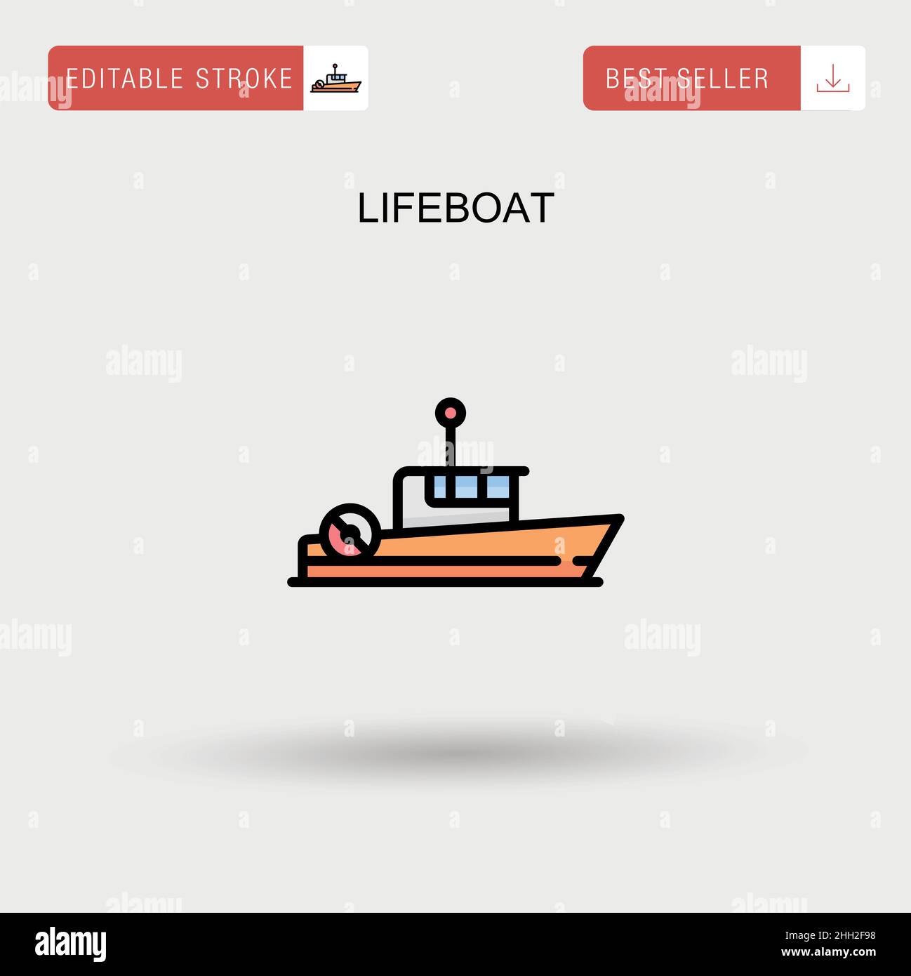 Offshore crew on deck Stock Vector Images - Alamy