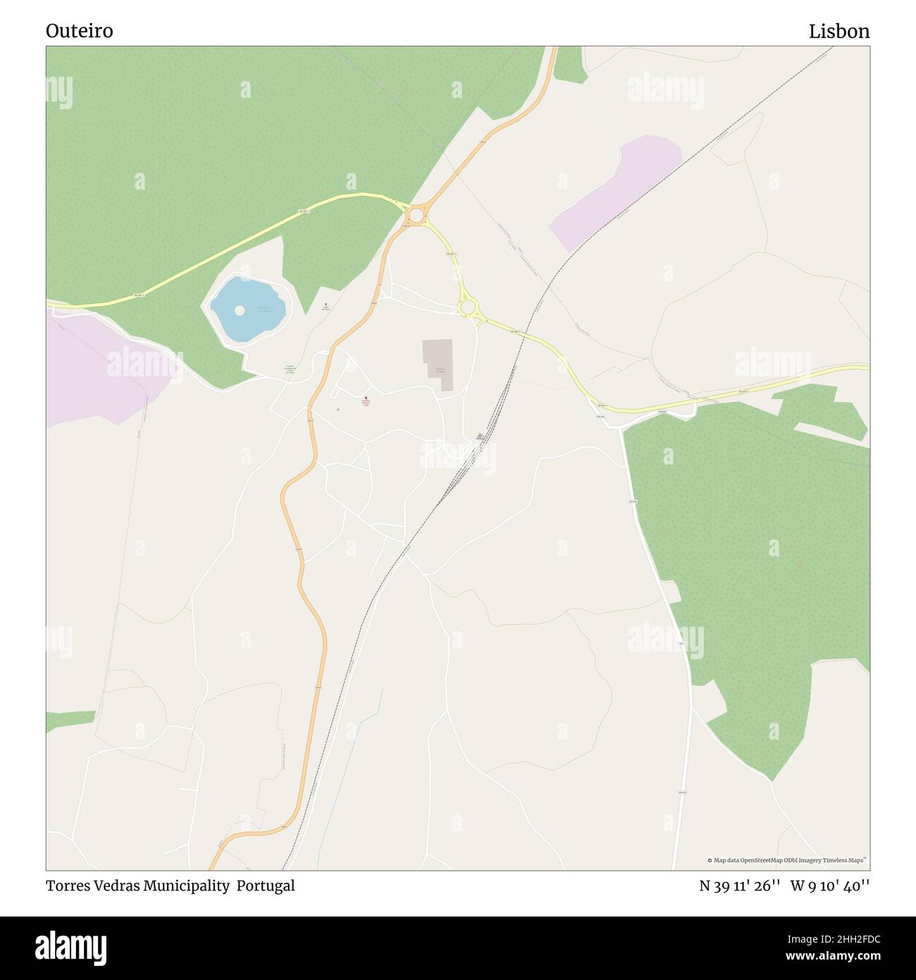 Map of torres vedras hi-res stock photography and images - Alamy