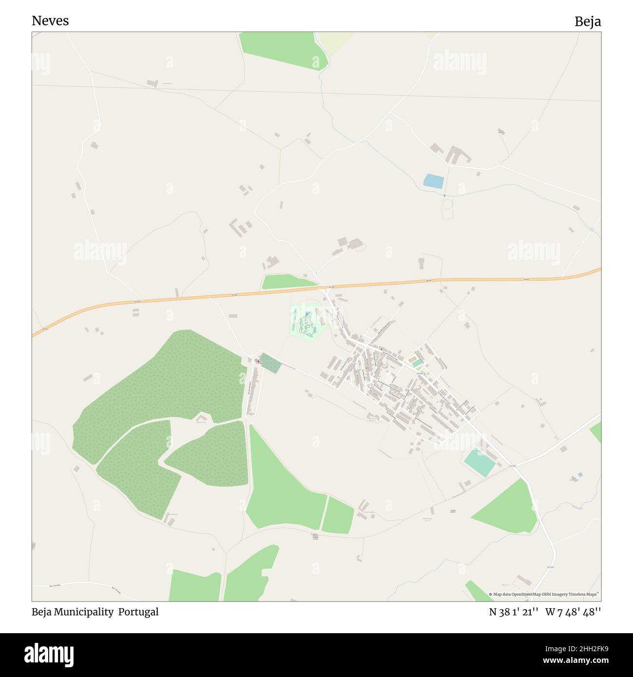 Map of beja portugal hi-res stock photography and images - Alamy