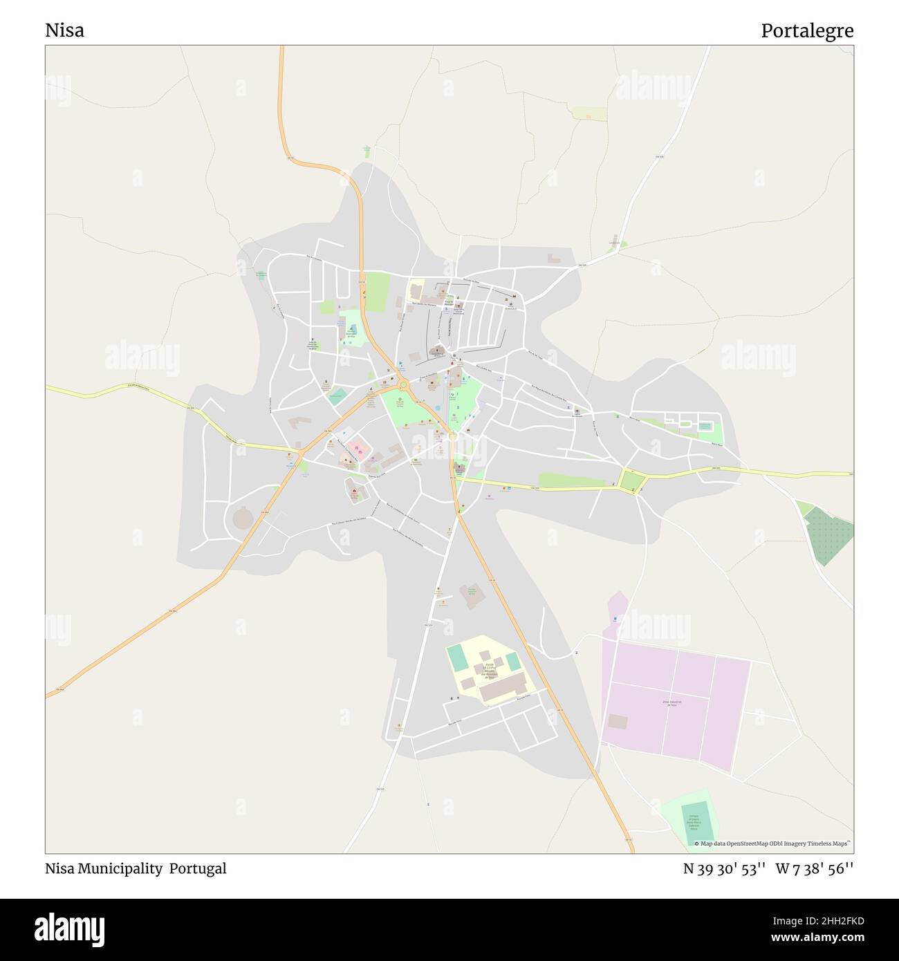 Nisa map hi-res stock photography and images - Alamy