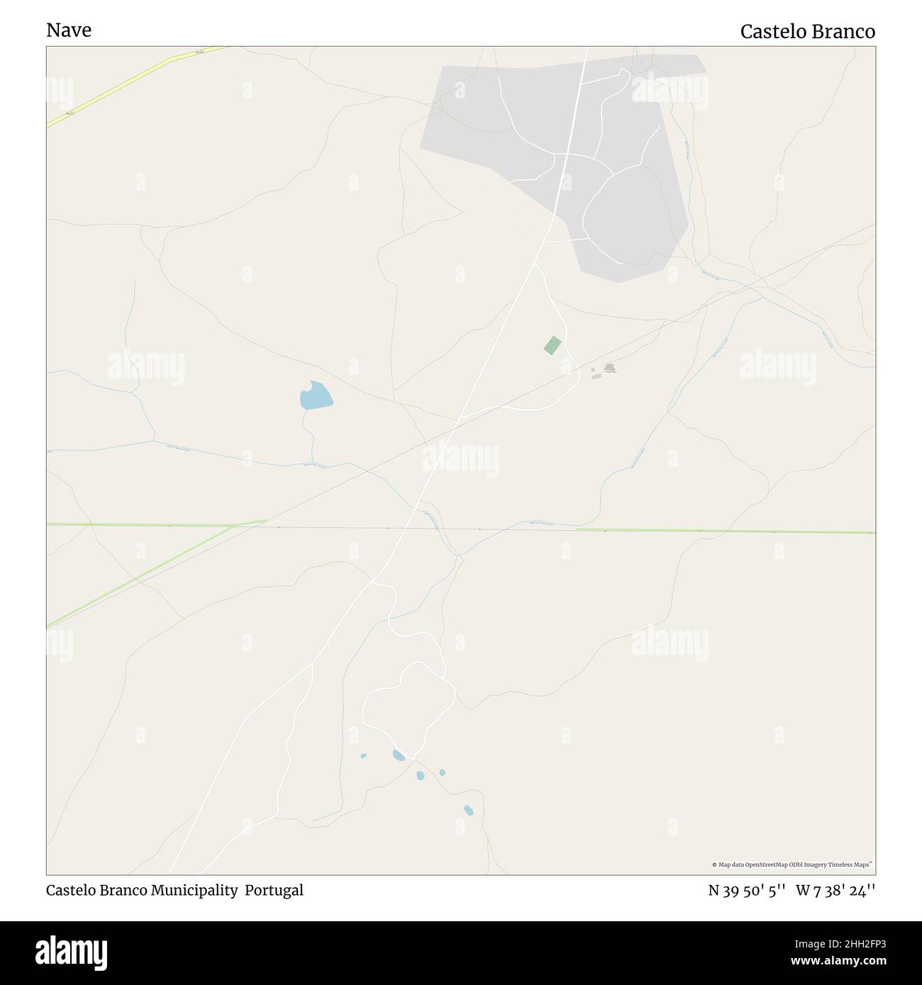 Castelo branco portugal map hi-res stock photography and images - Alamy