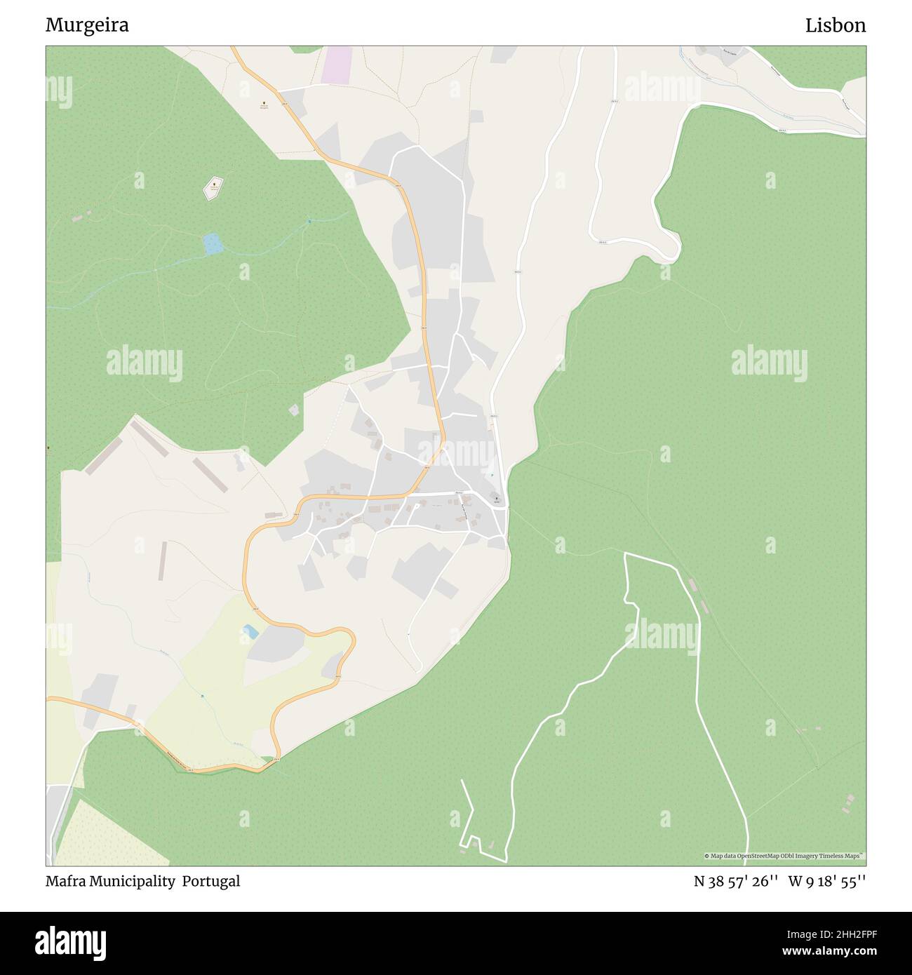 Map of mafra hi-res stock photography and images - Alamy