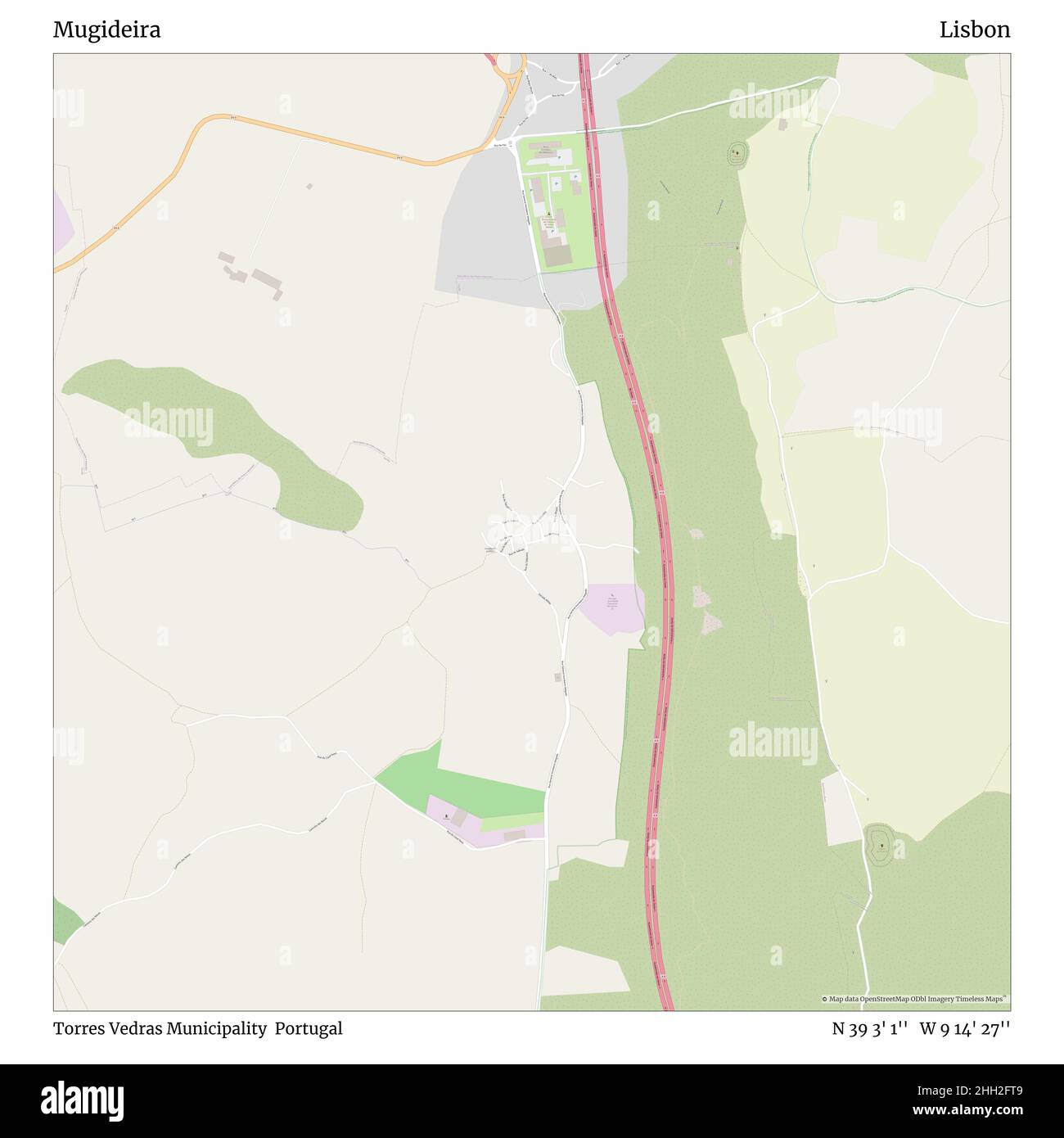 Map of torres vedras hi-res stock photography and images - Alamy