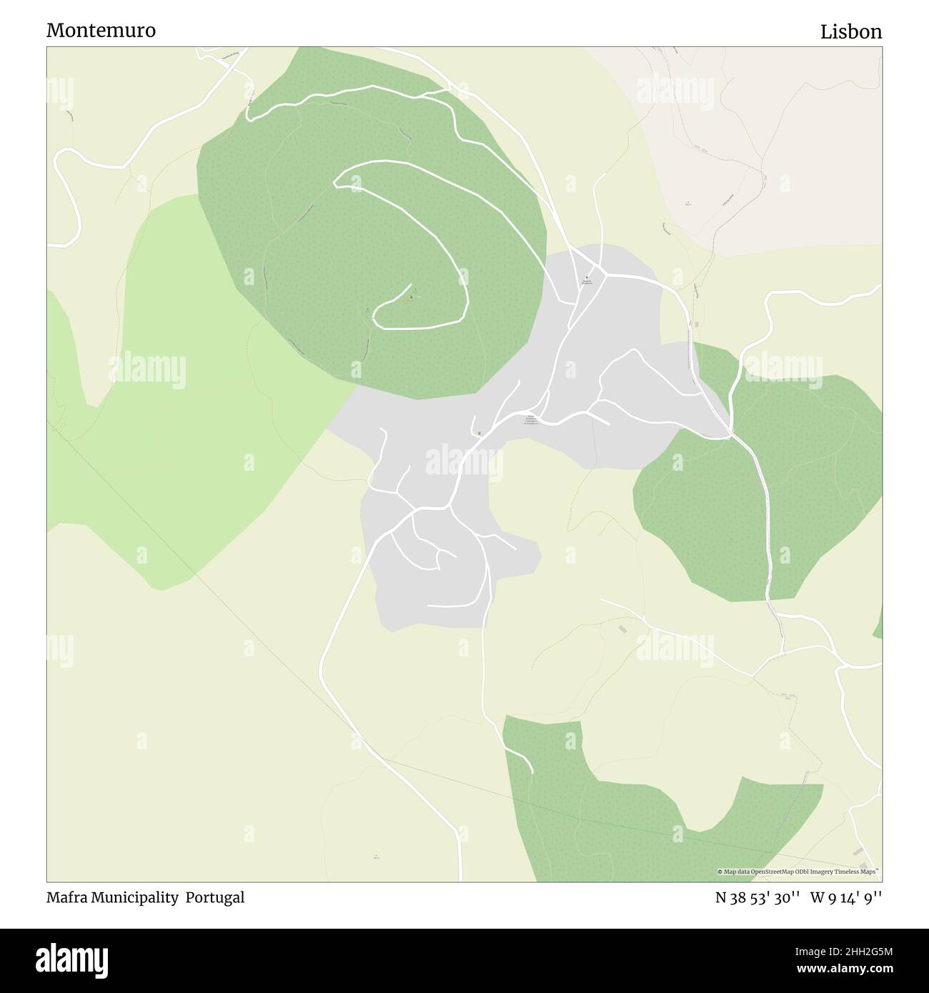 Map of mafra hi-res stock photography and images - Alamy