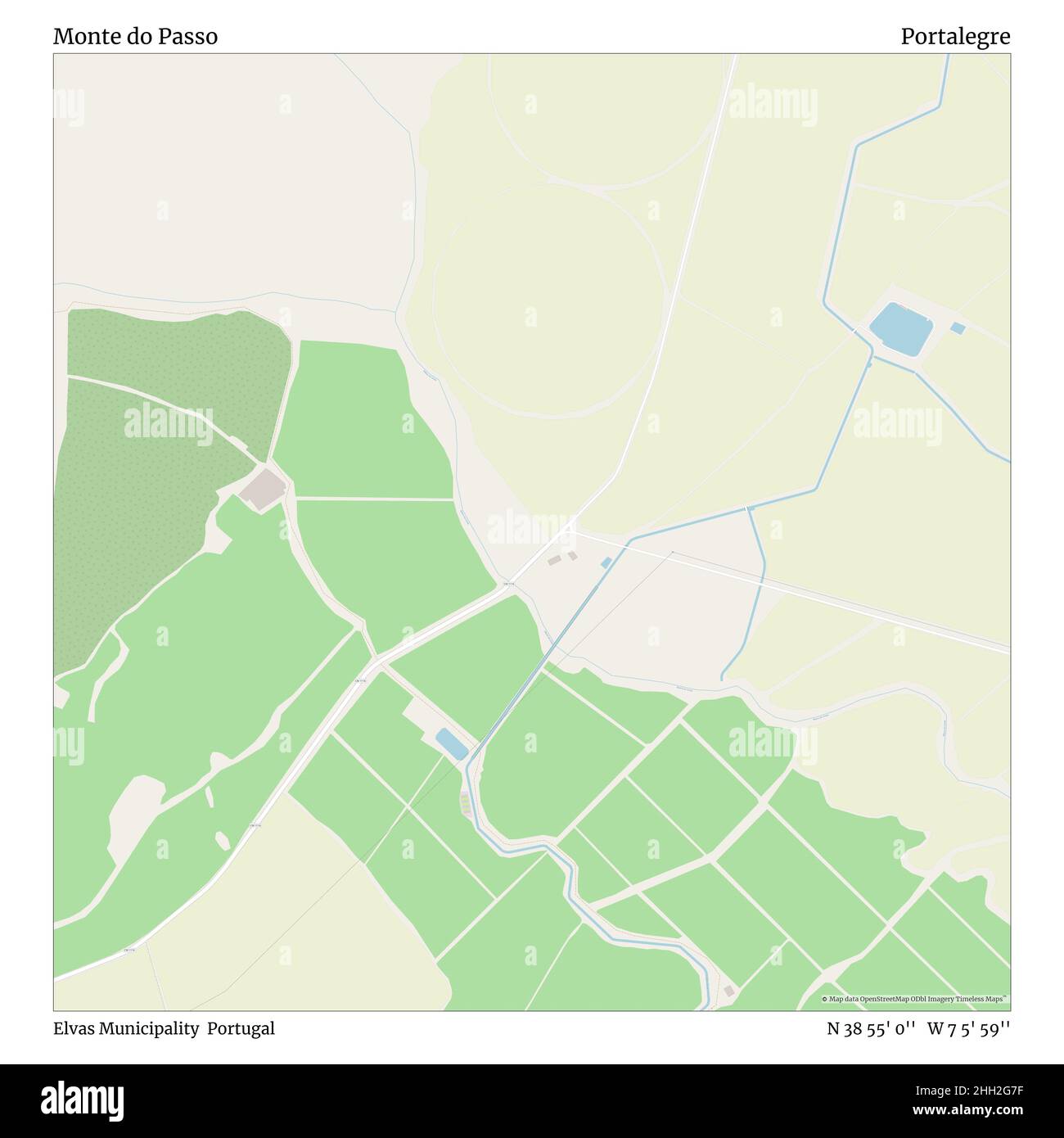 Map of elvas portugal hi-res stock photography and images - Alamy
